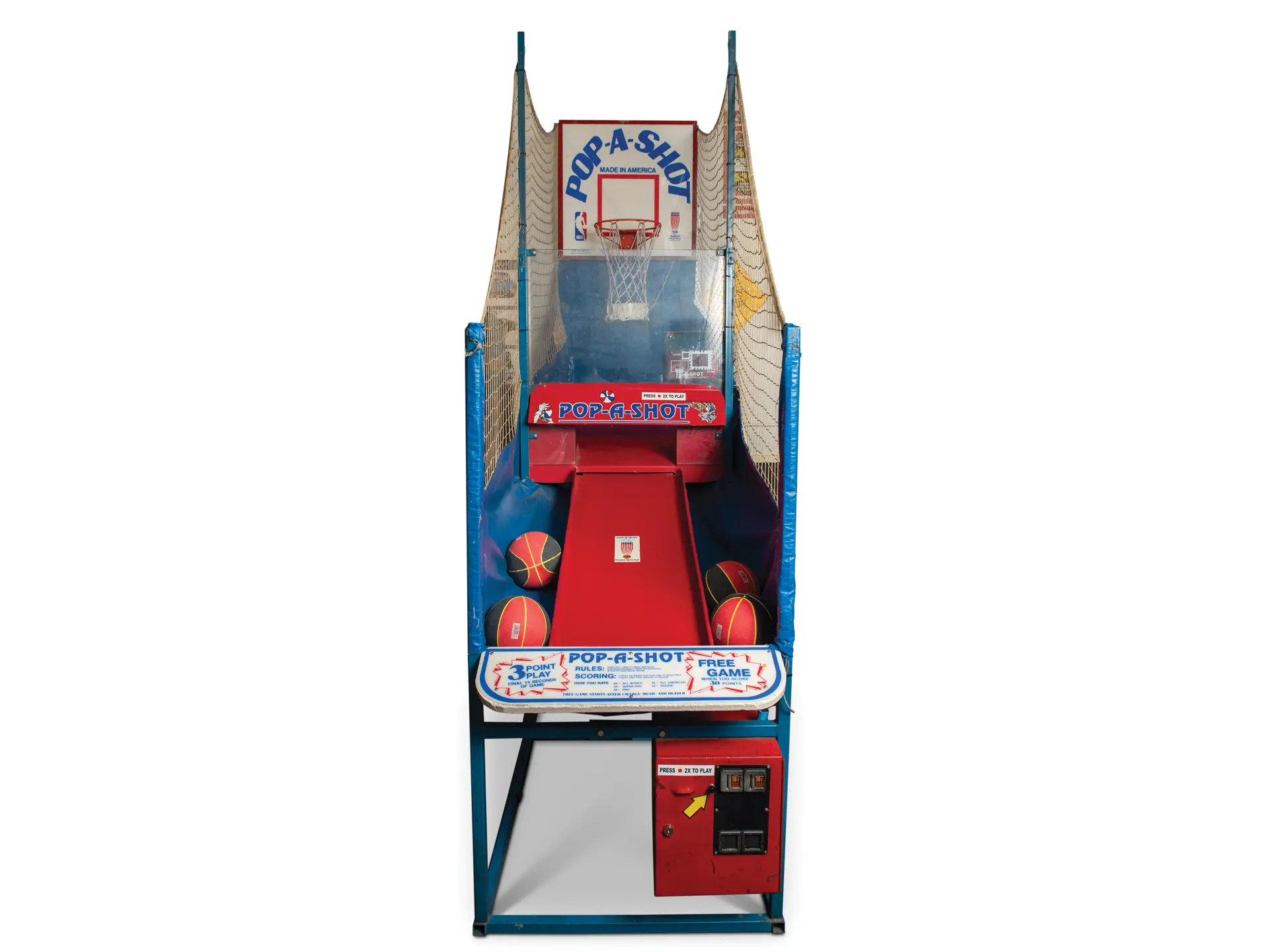 Pop-A-Shot Arcade Game | The Taj Ma Garaj Collection | RM Sotheby's