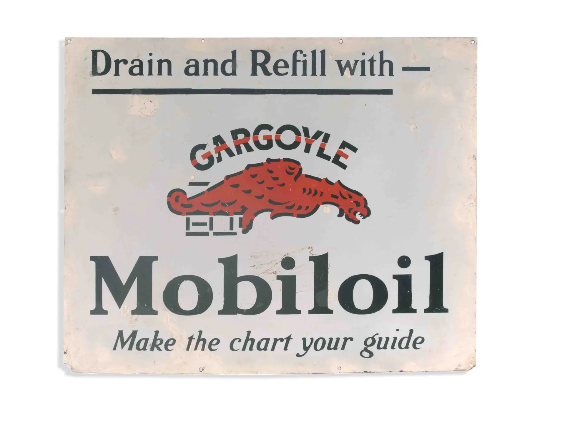 GARGOYLE MOBILOIL SIGN | The Ponder Collection | RM Sotheby's