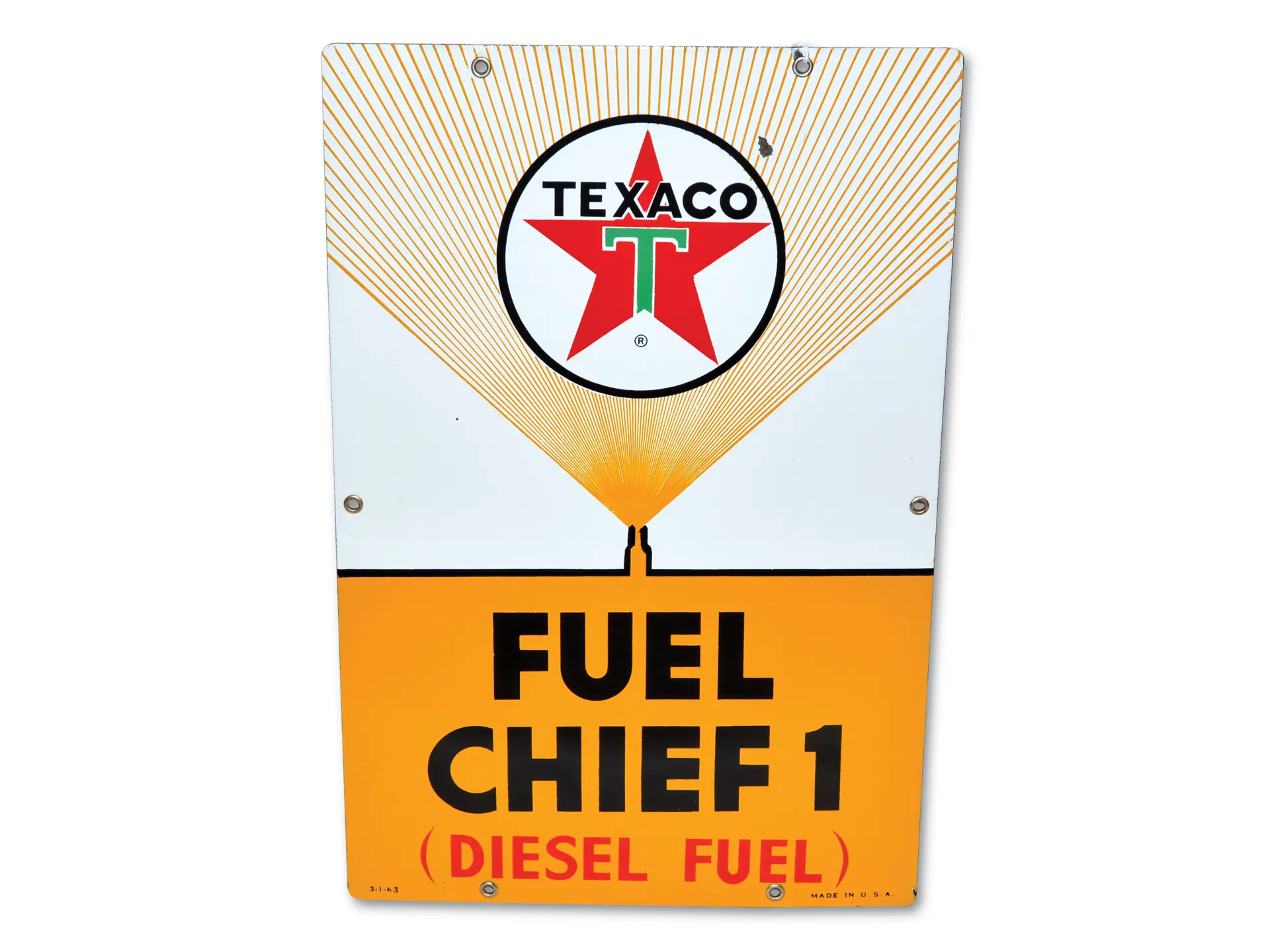 Texaco Fuel Chief 1 Sign | Auburn Spring 2019 | RM Sotheby's
