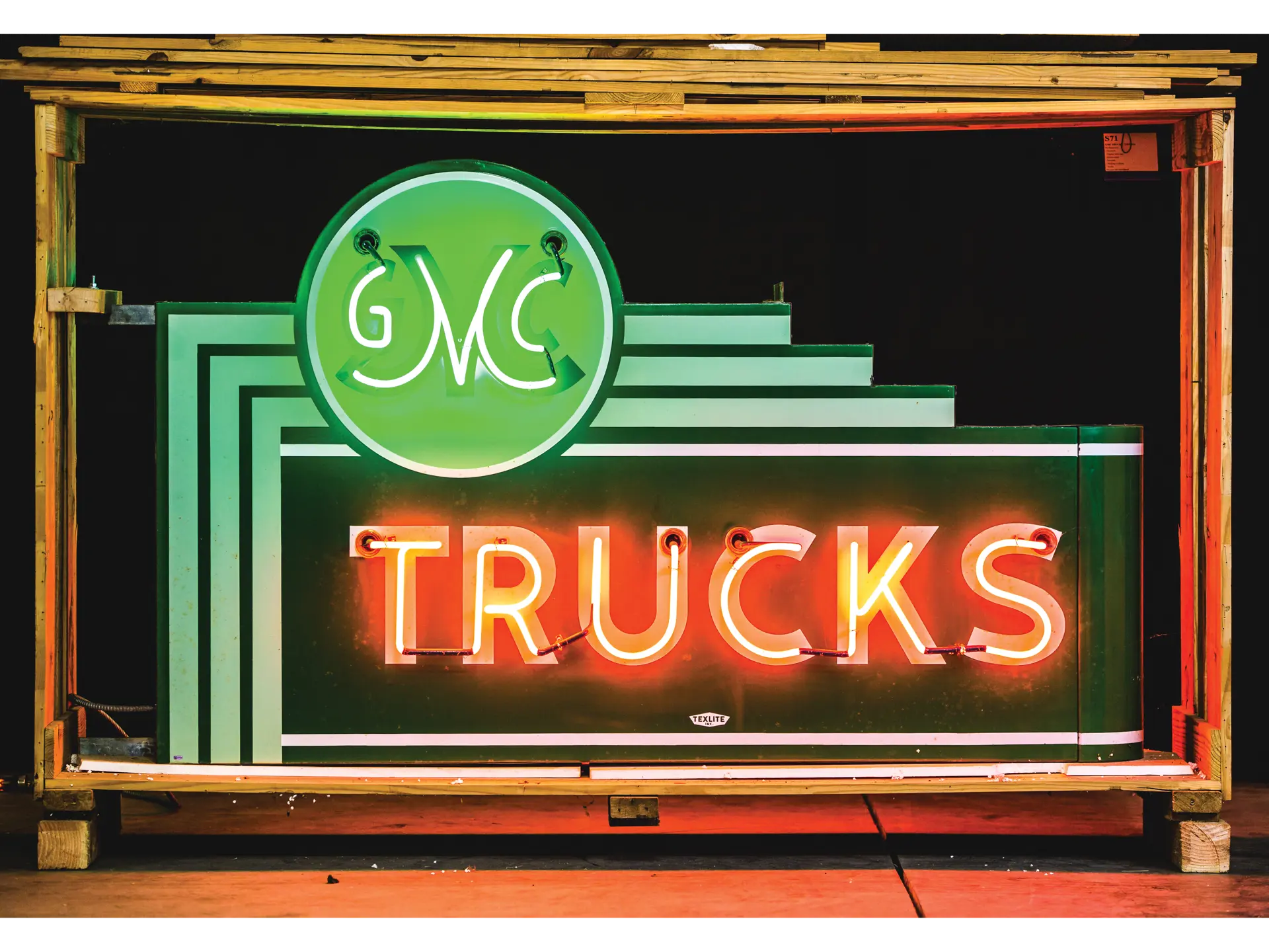 GMC Trucks Neon Signs Mounted Back-To-Back | Auburn Spring 2019 | RM ...