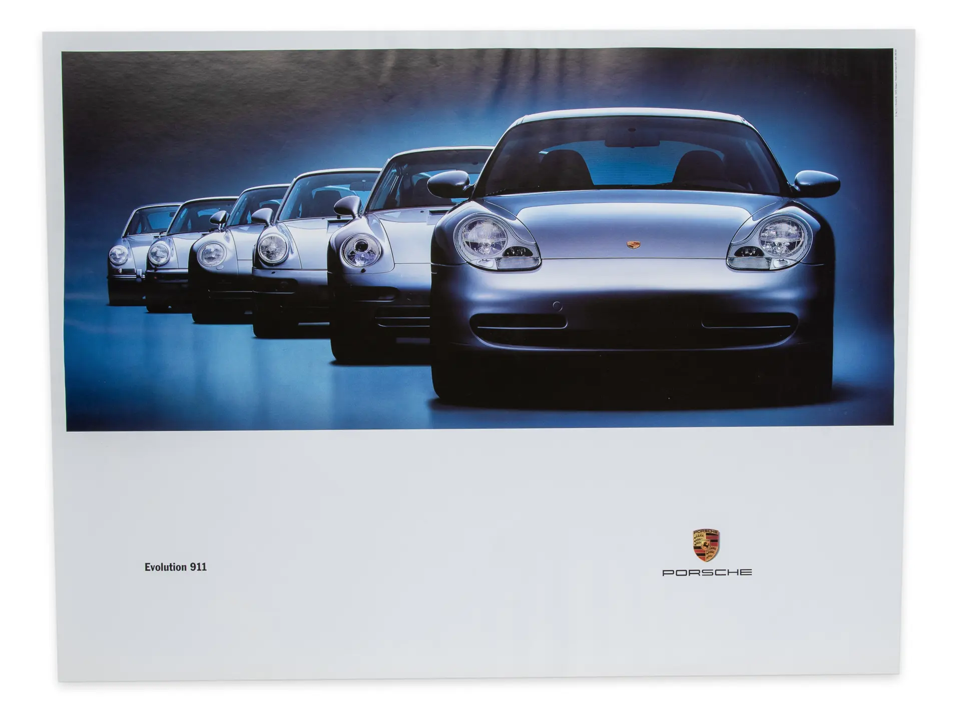 “Evolution 911” Porsche Advertising Poster | The White Collection ...