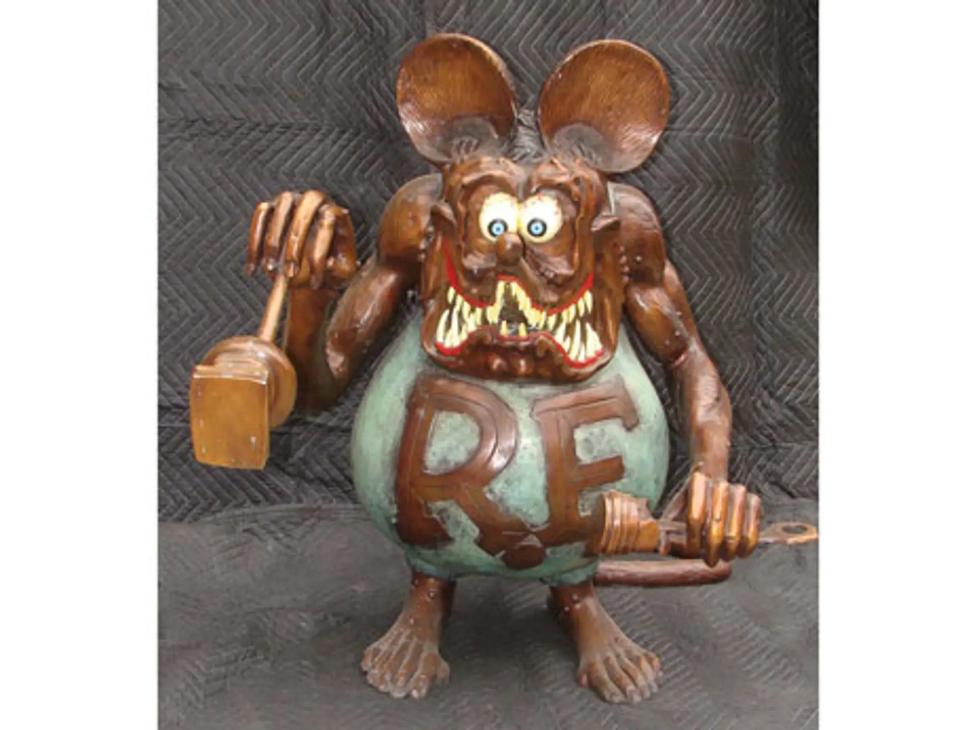 Bronze Rat Fink (48" x 48" ) | Auburn Fall 2013 | RM Sotheby's
