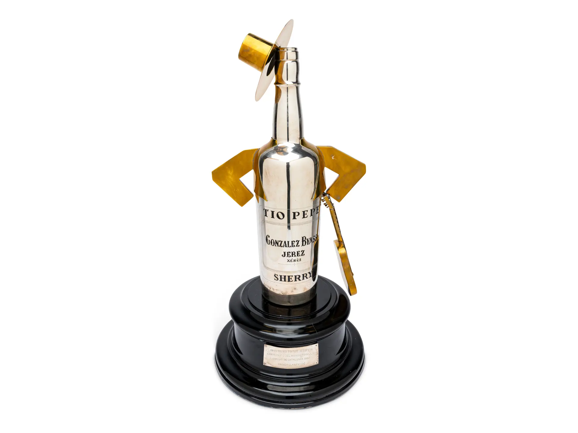 1992 Spanish Grand Prix 1st-Place Trophy | Nigel Mansell’s Legacy ...