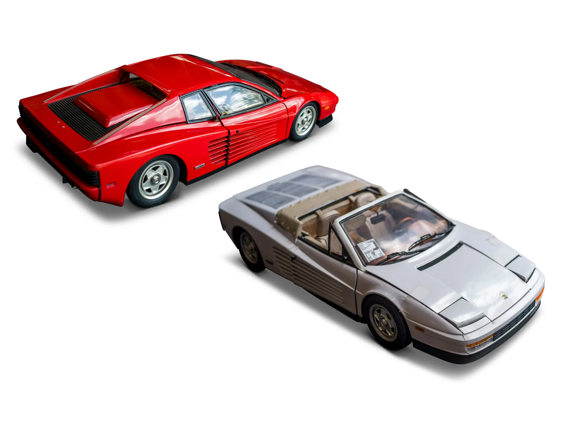Pair of Ferrari Testarossa Pocher Models | Gene Ponder Collection | RM ...