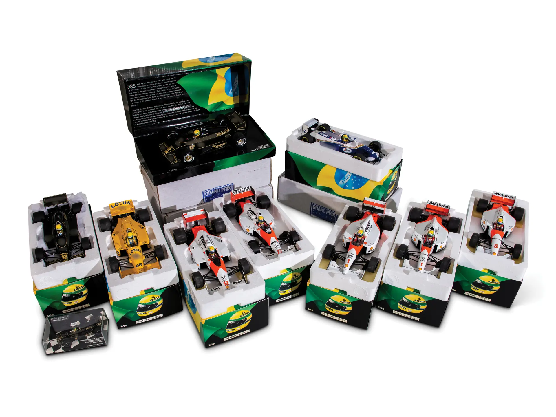 Ayrton Senna Racing Car Collection | Online Only: Formula 1 Memorabilia ...