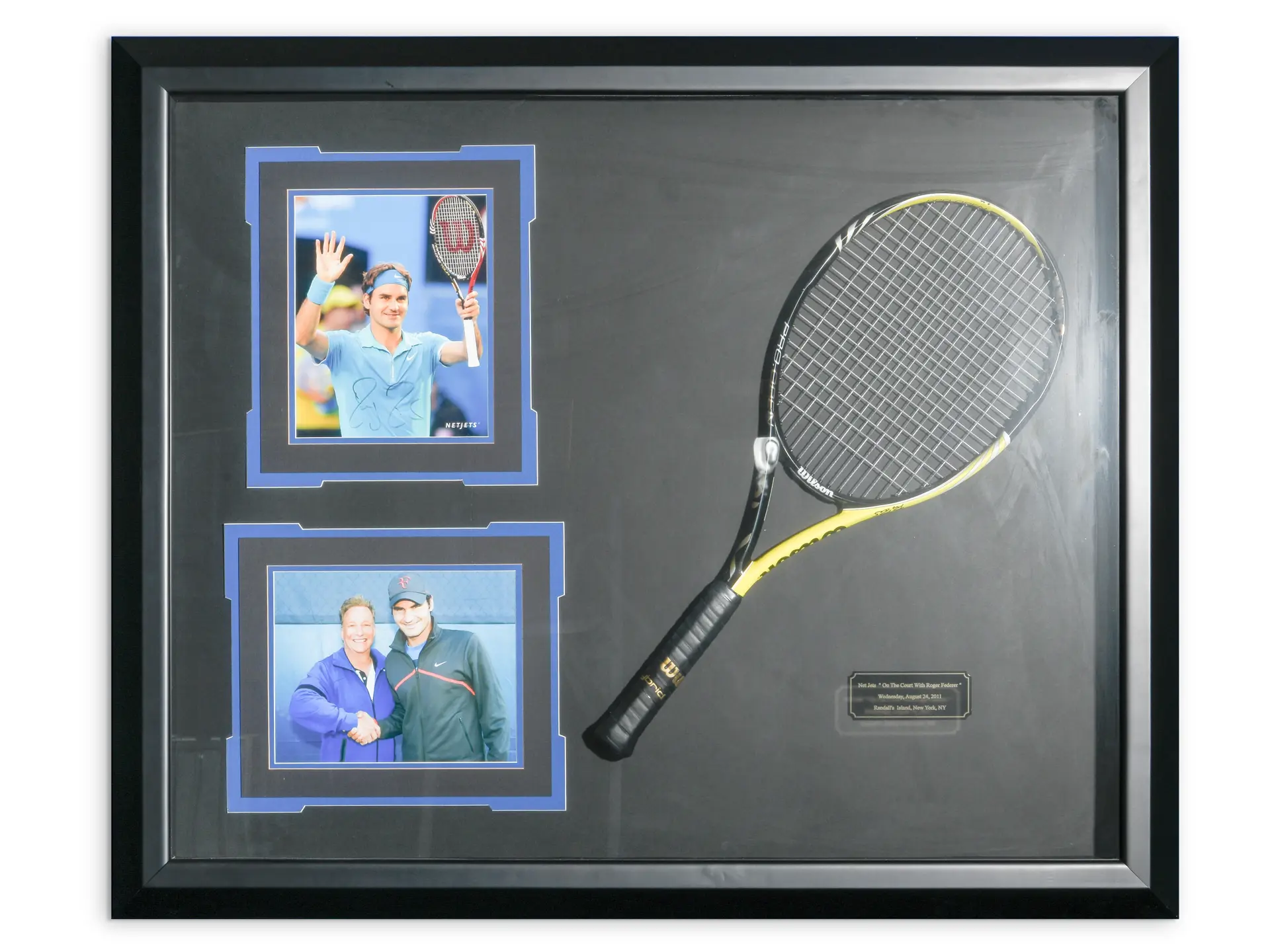 Roger Federer Autographed Tennis Racquet | Dare to Dream | Online | RM ...