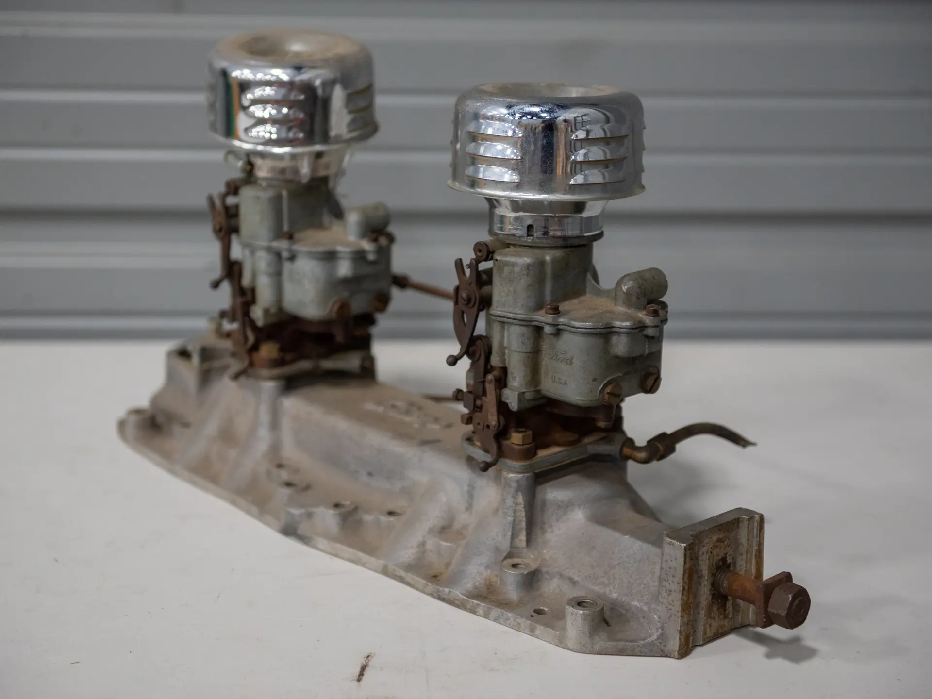 Sharp Intake Manifold with Dual Ford Carburetors | Auburn Fall 2021 ...