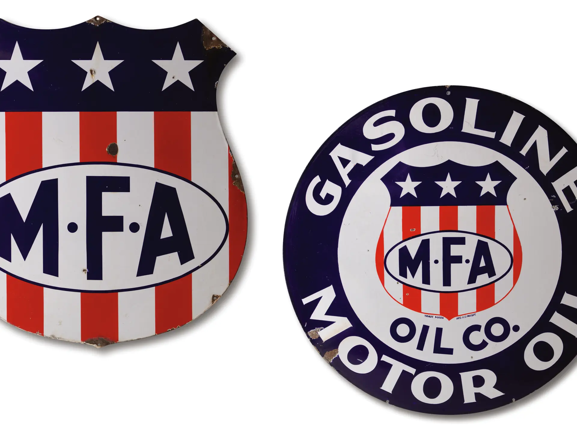 Two MFA Signs | The Dingman Collection 2012 | RM Sotheby's