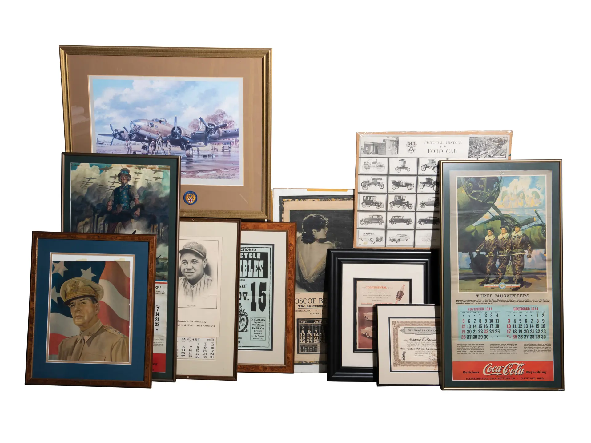 Assorted Americana Pictures, Framed | The Dingman Collection | RM Sotheby's