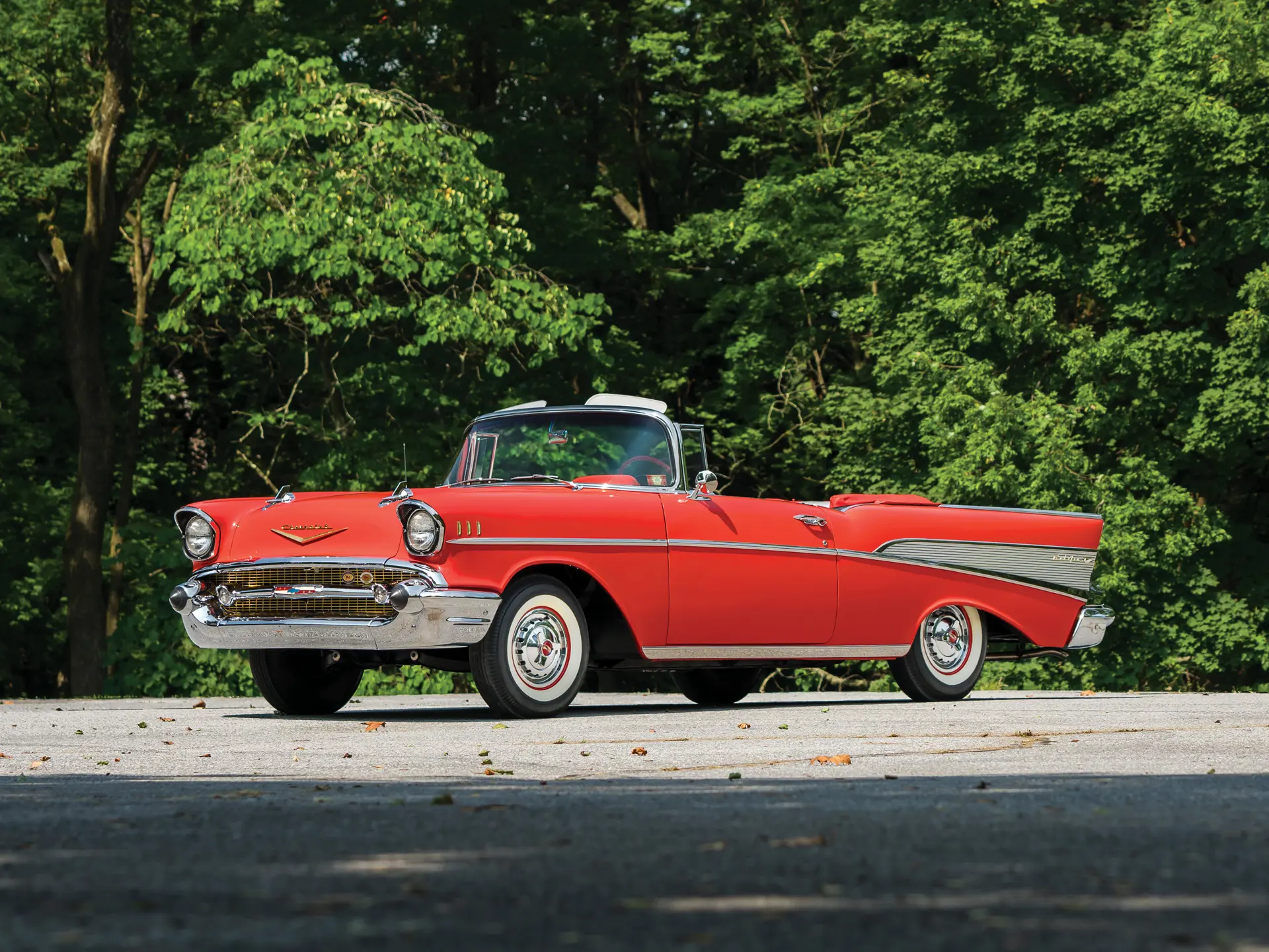 1957 Chevrolet Bel Air Convertible | Hershey 2018 | RM Sotheby's