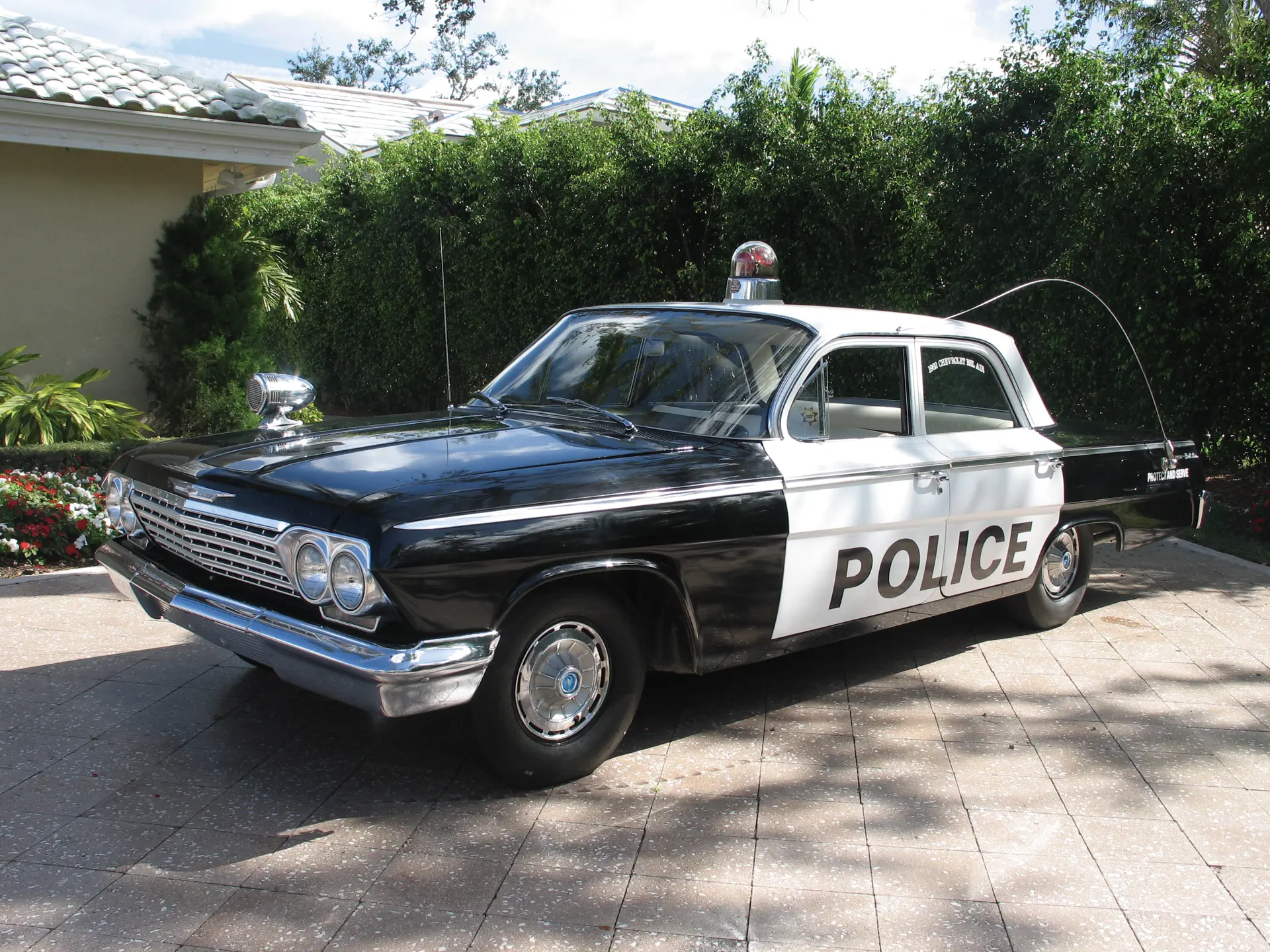 1962 Chevrolet Palm Beach County Police Car | The Florida Collector Car ...