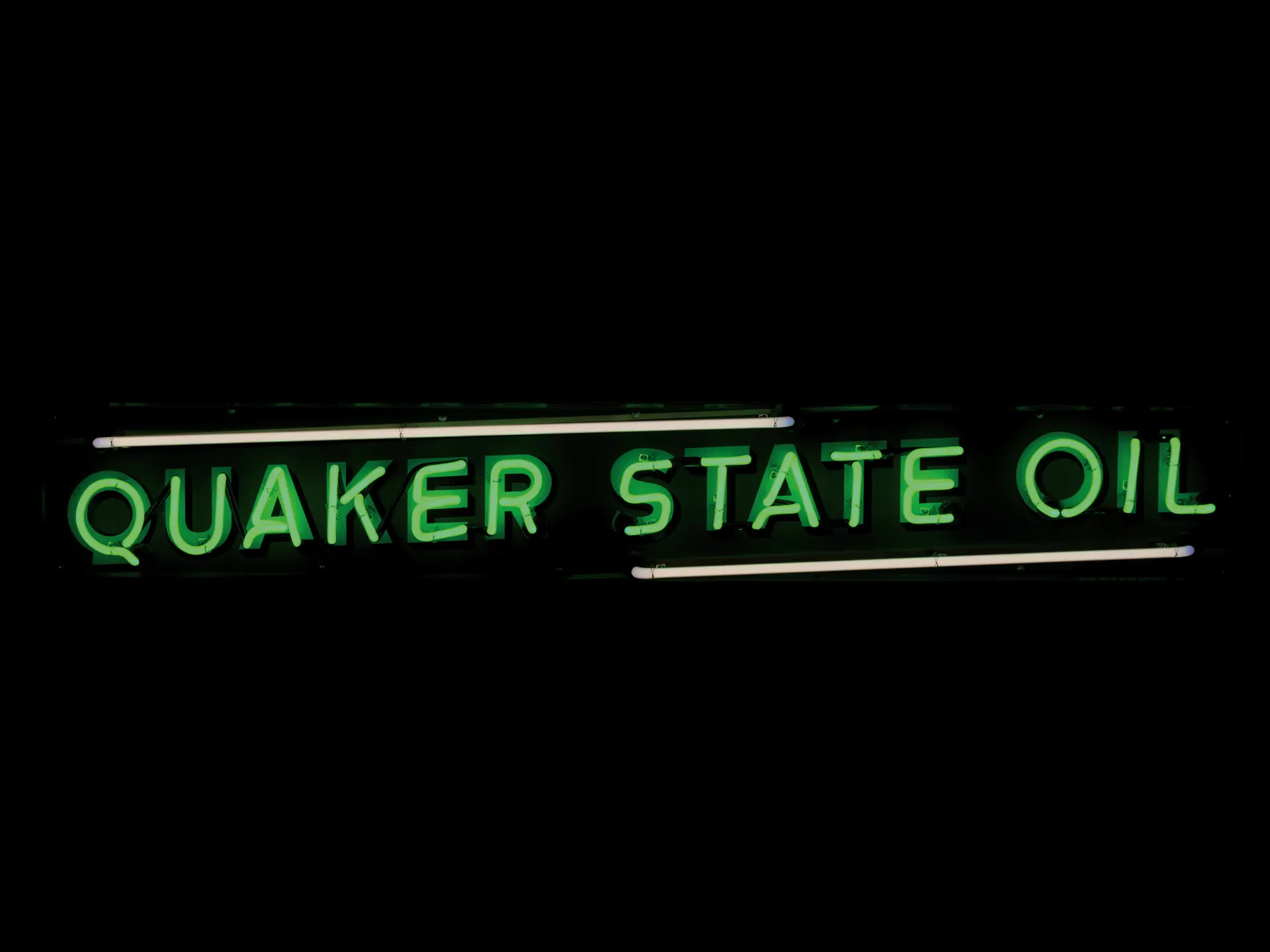 Quaker State Neon Sign | The Bruce Weiner Microcar Museum | RM Sotheby's