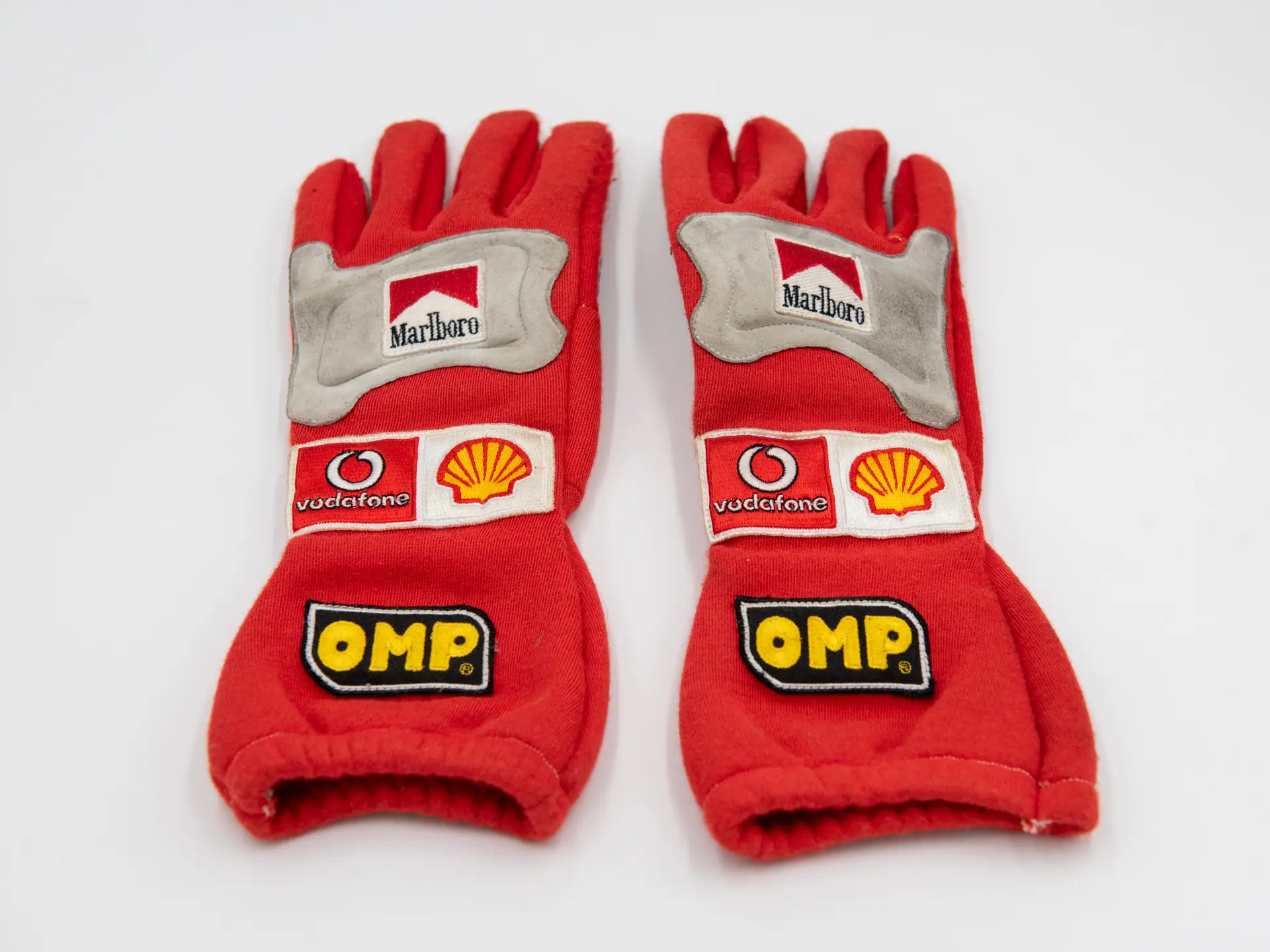 2005 Michael Schumacher Scuderia Ferrari OMP Formula 1 Racing Gloves ...