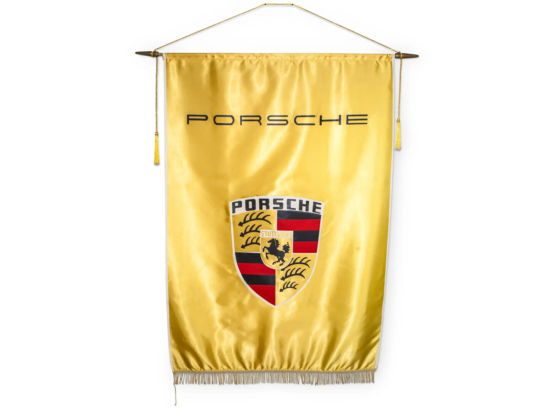 Porsche Crest Dealership Banner with Hoffman-Porsche Letter, 1958 | A ...