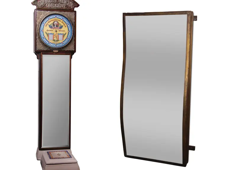 Antique Scale and Carnival Mirror | The John Staluppi Collection | RM ...