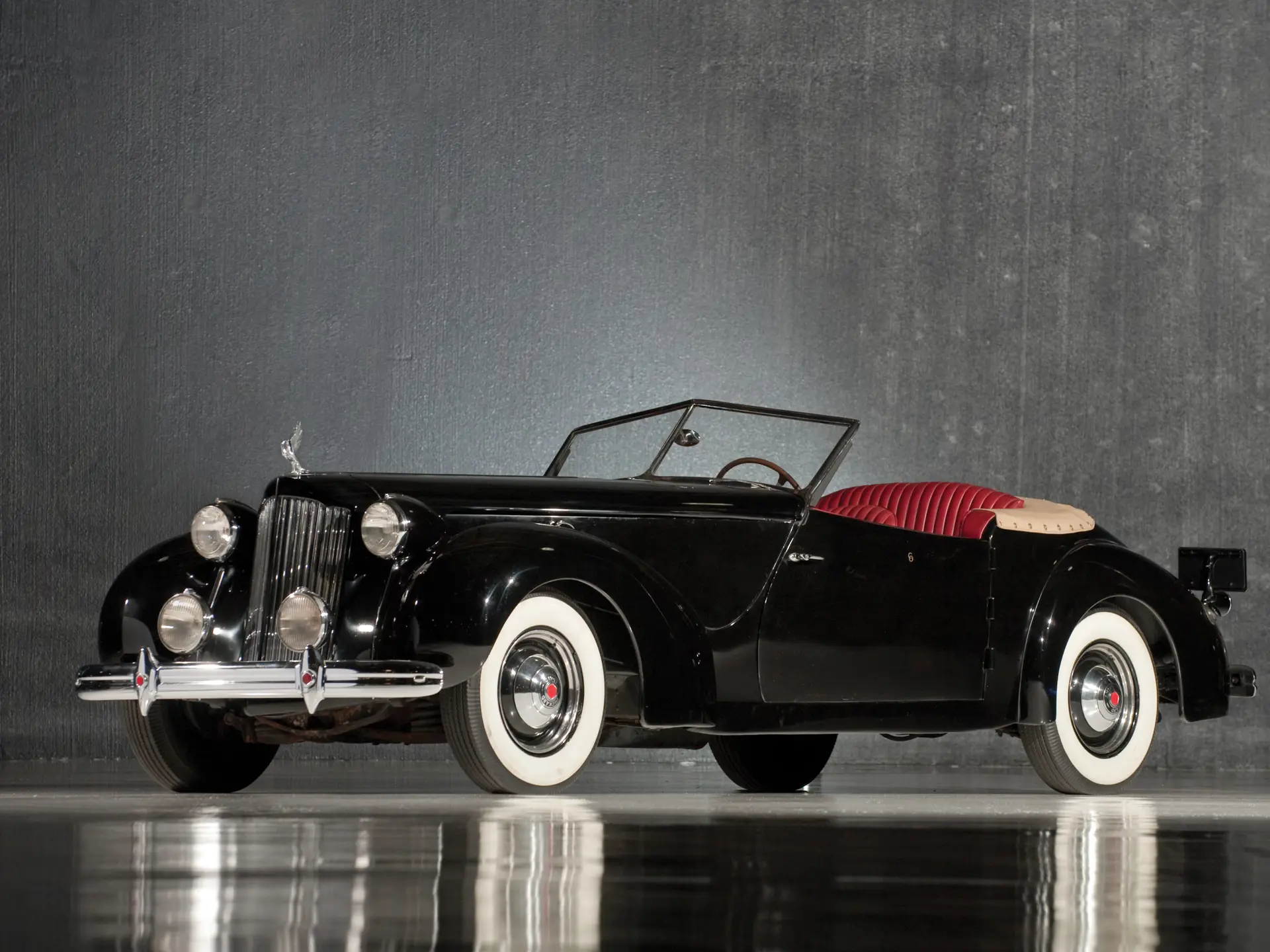1938 Packard Eight Convertible Victoria by Darrin | Sports & Classics ...