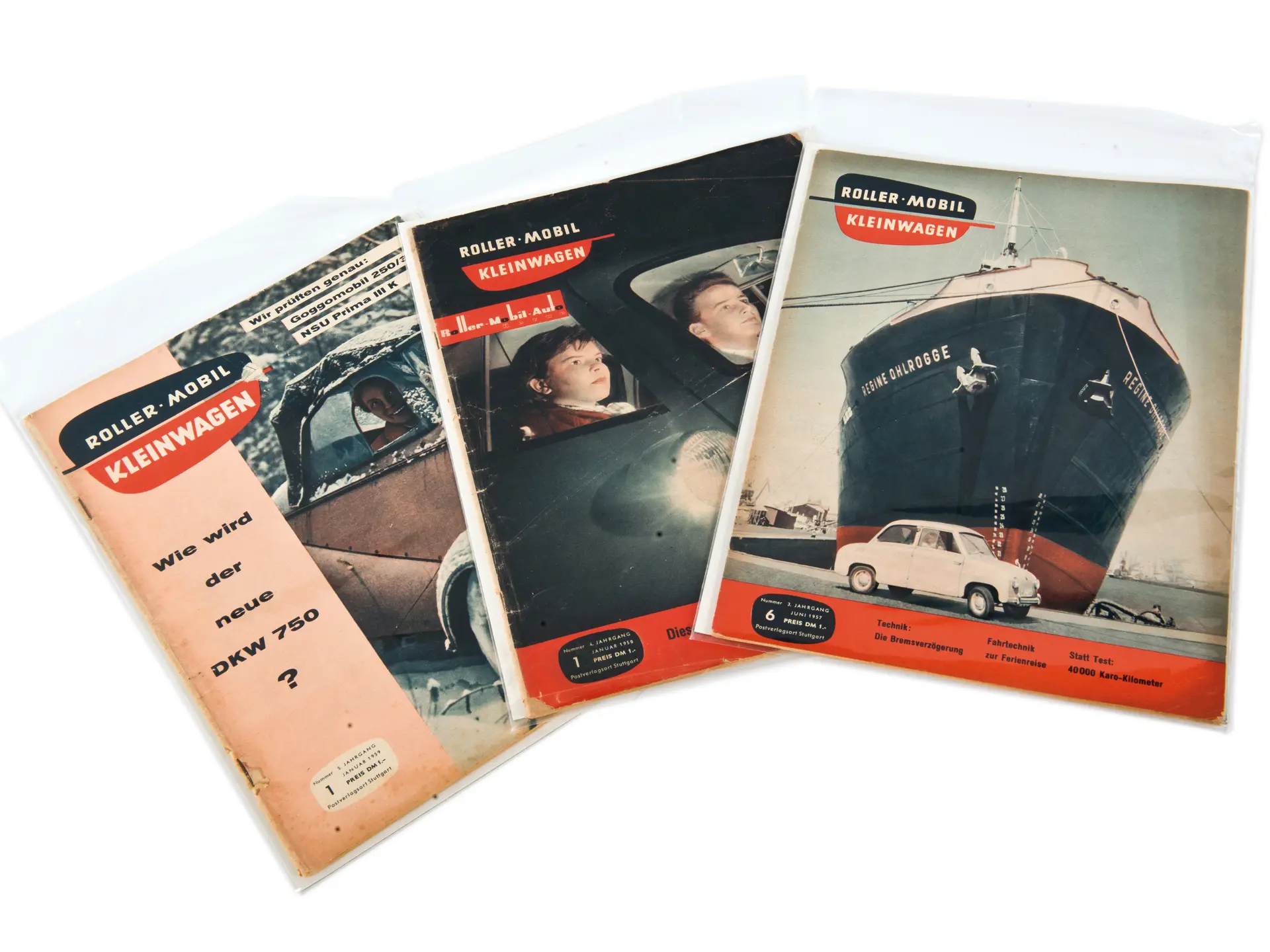Assortment of "Roller-Mobil Kleinwagen" Magazines | The Bruce Weiner ...