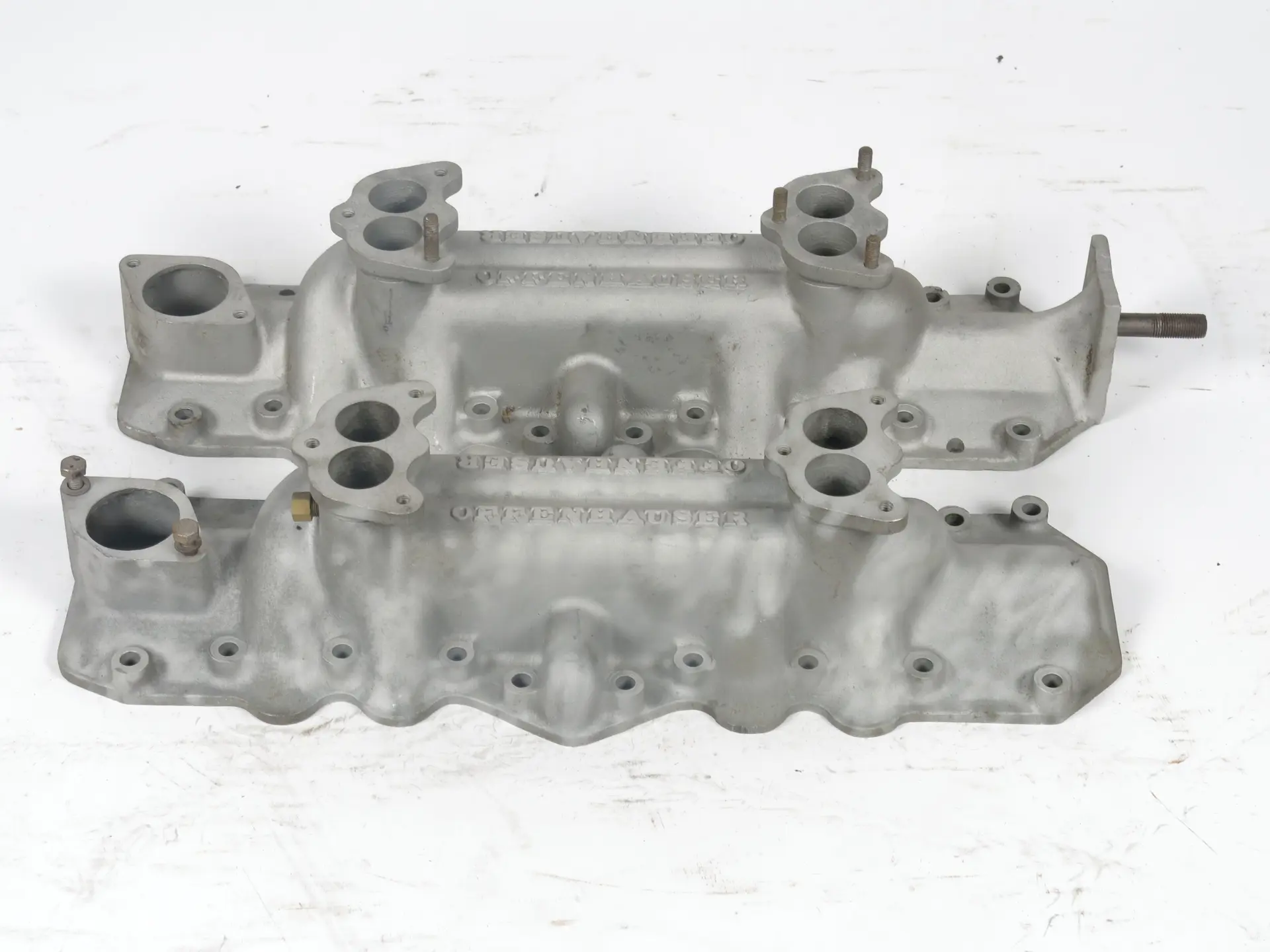 2 Offenhauser Dual Ford Flathead Intake Manifolds | Auburn Spring 2015 ...