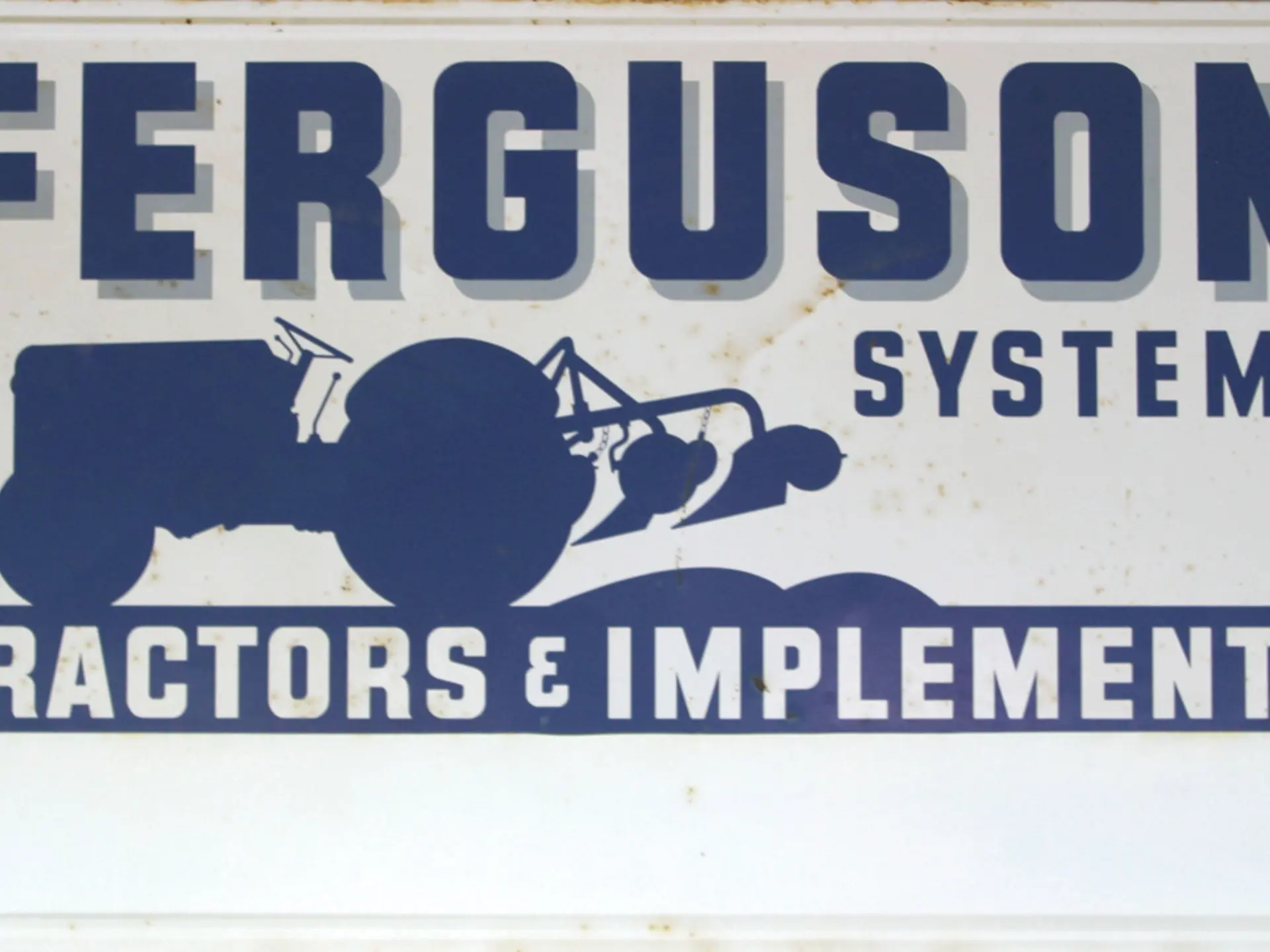 FERGUSON SIGN | Private Collection of Tom & Marlene Stackhouse | RM ...