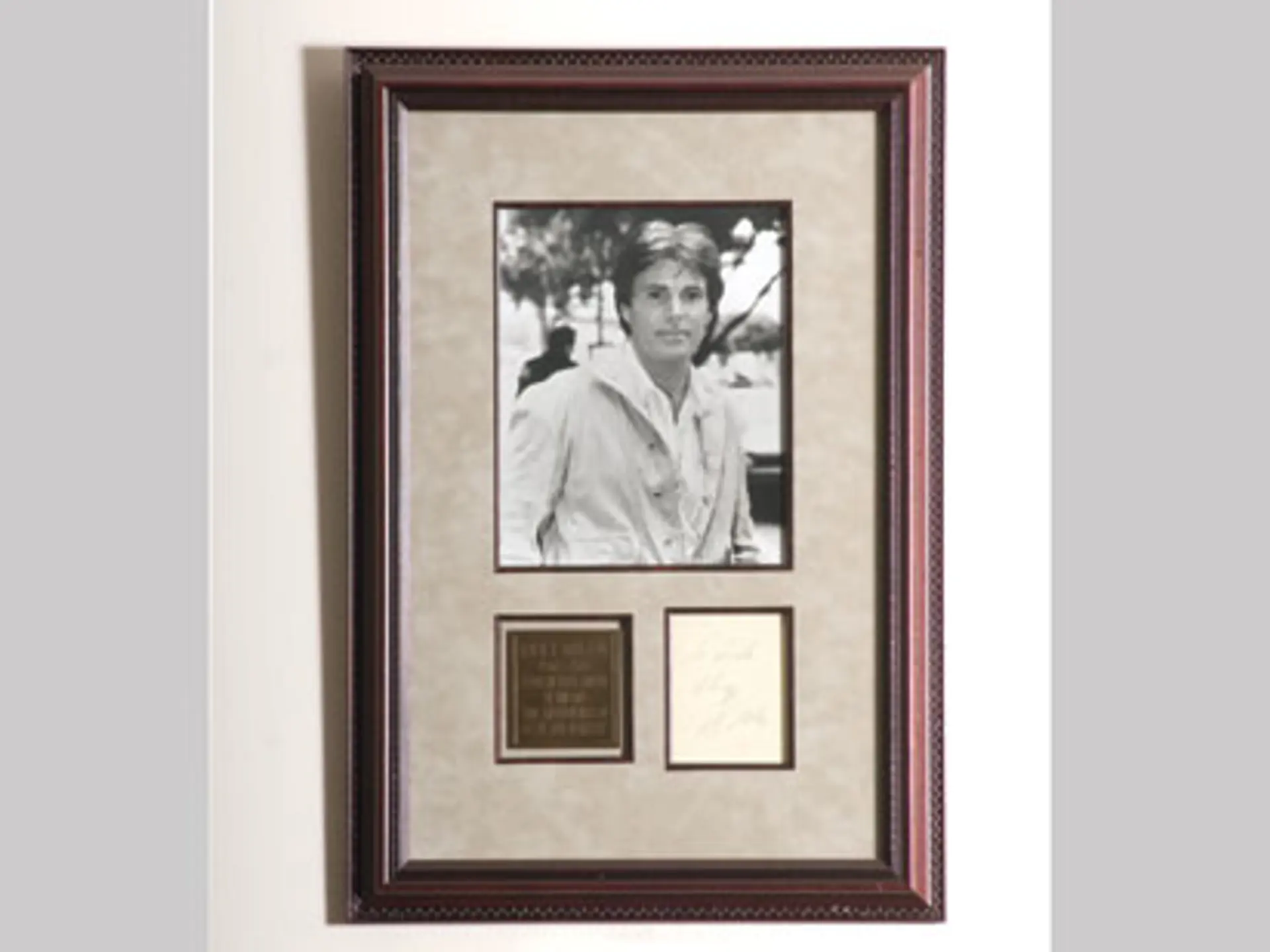 Ricky Nelson Autograph Display | The Astor Collection | RM Sotheby's