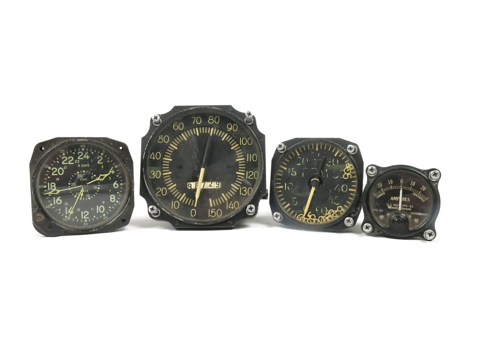 (1) Box Aircraft Gauges | Auburn Fall 2014 | RM Sotheby's