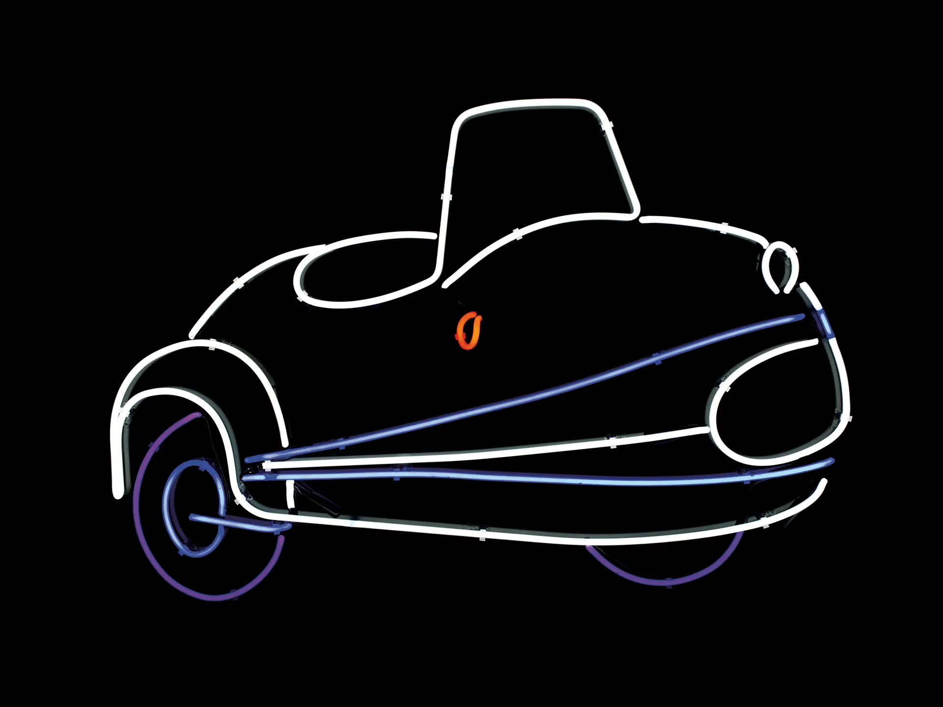 Brütsch Mopetta Neon Sign | The Bruce Weiner Microcar Museum | RM Sotheby's