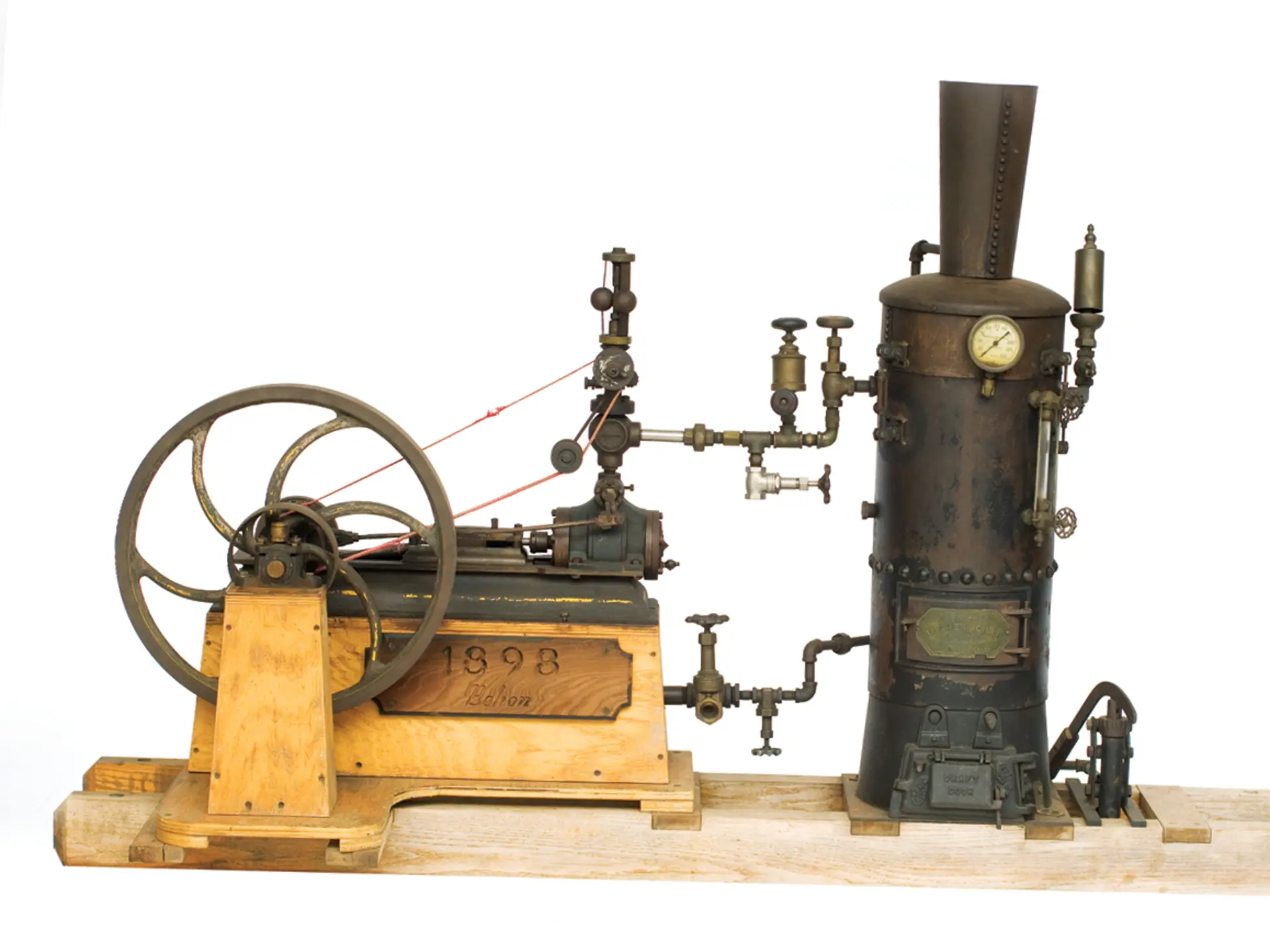 Antique Steam Engine and Boiler | The Al Wiseman Collection | RM Sotheby's