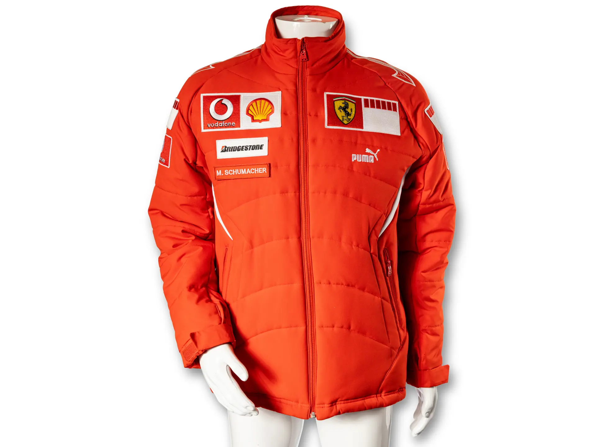 Michael Schumacher Scuderia Ferrari Formula 1 Puma Coat and Jacket ...