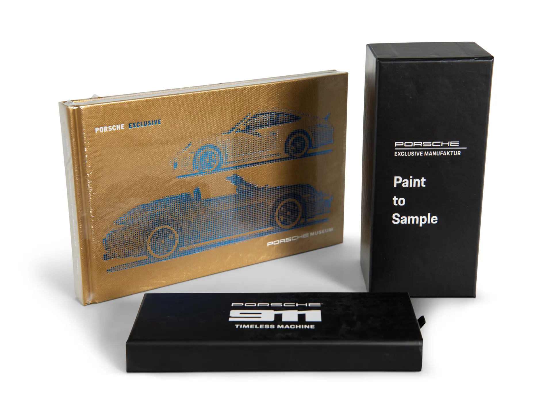 Porsche Exclusive Manufaktur Book, Paint-to-Sample Color Deck, and 911 ...