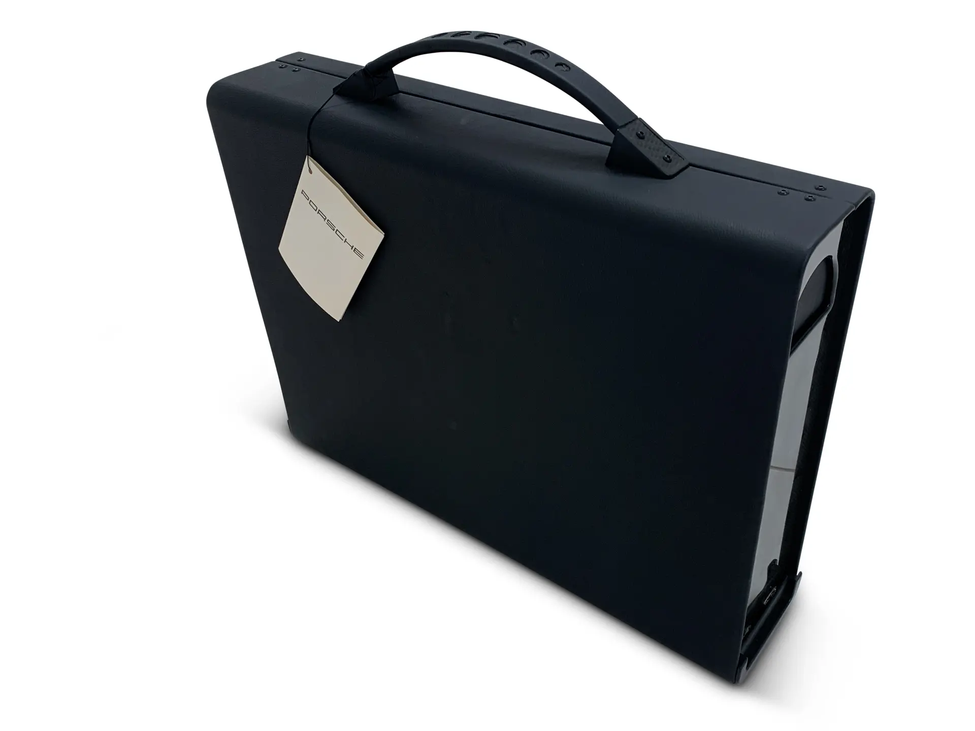 Black Carbon Fiber Porsche Briefcase with Box | The White Collection ...