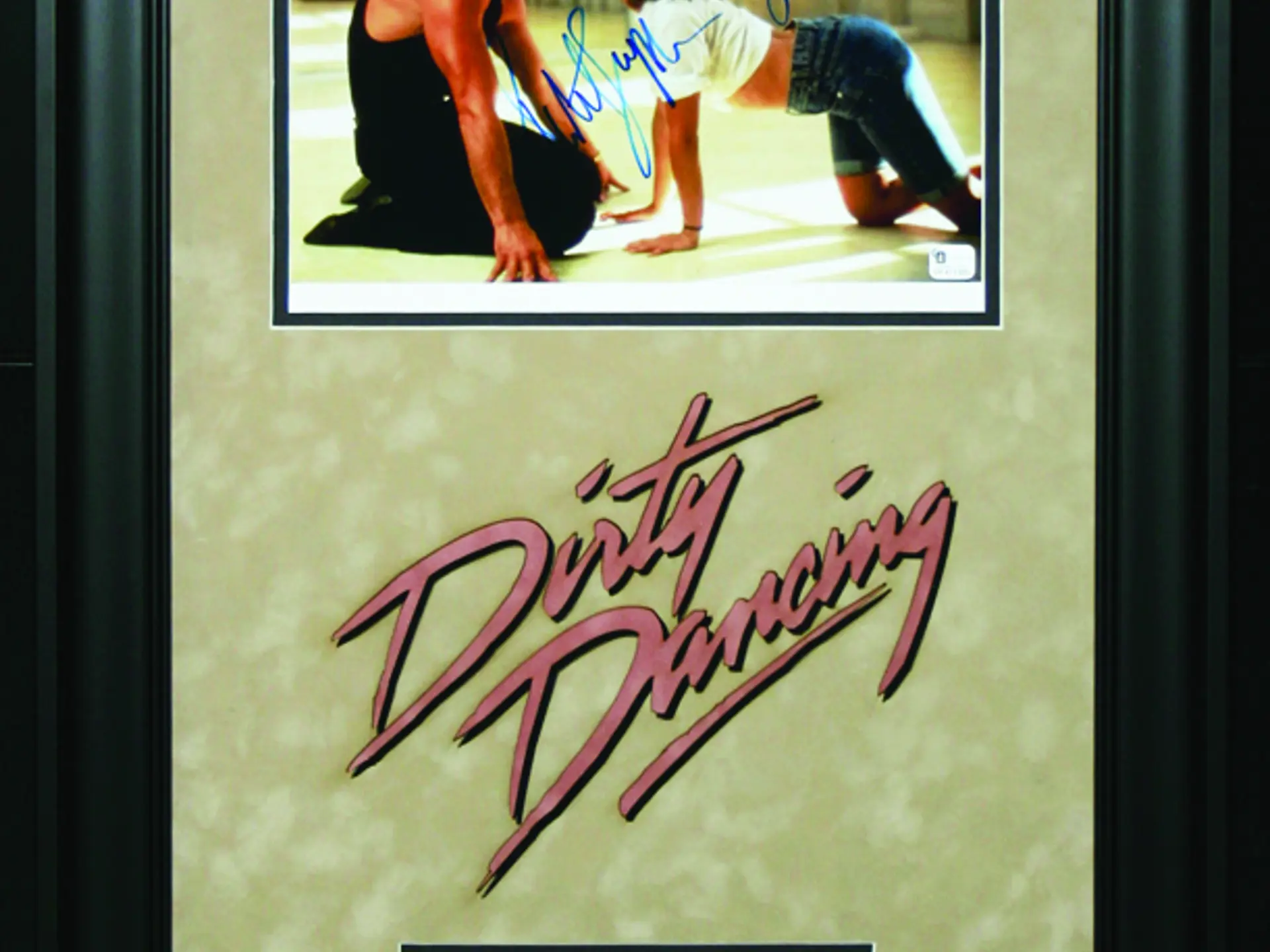 Autographed Dirty Dancing Poster | Auburn Fall 2010 | RM Sotheby's