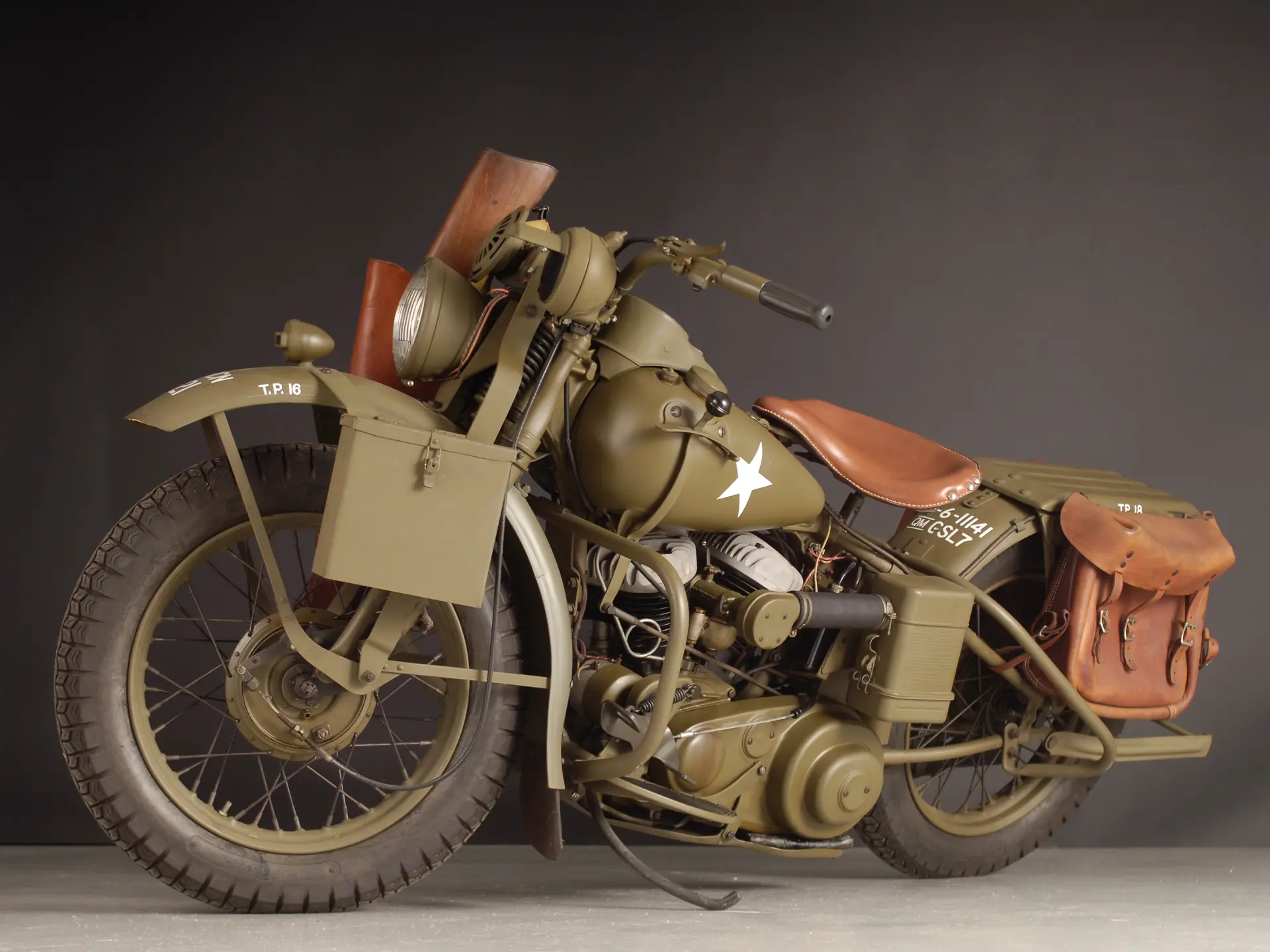 1945 Harley-Davidson World War II Motorcycle | The Dingman Ford ...