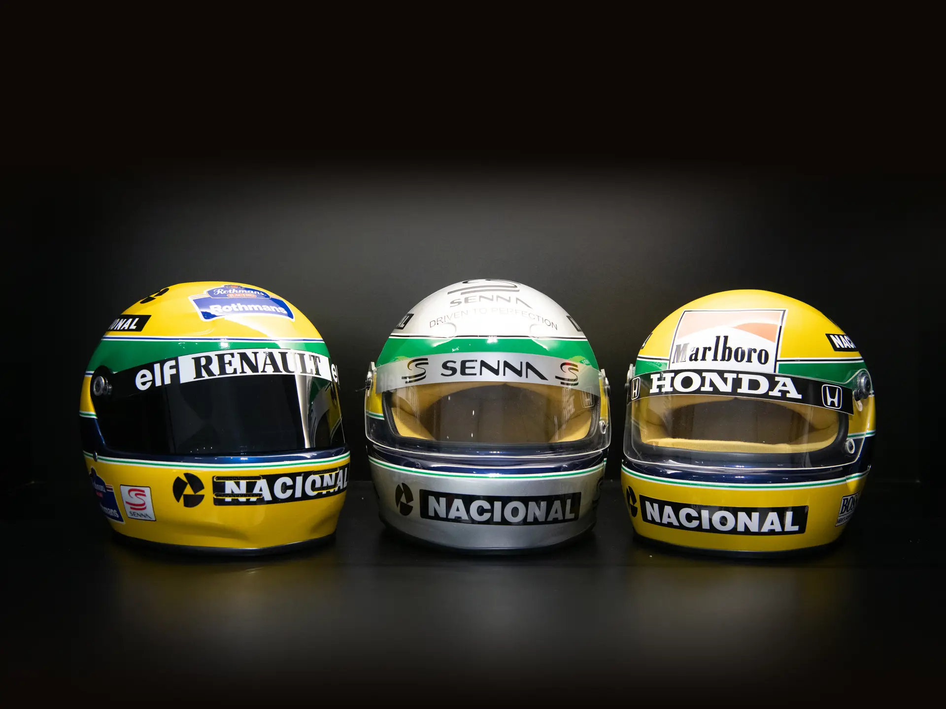 Ayrton Senna Formula 1 Replica Helmets | Dare to Dream | Online | RM ...