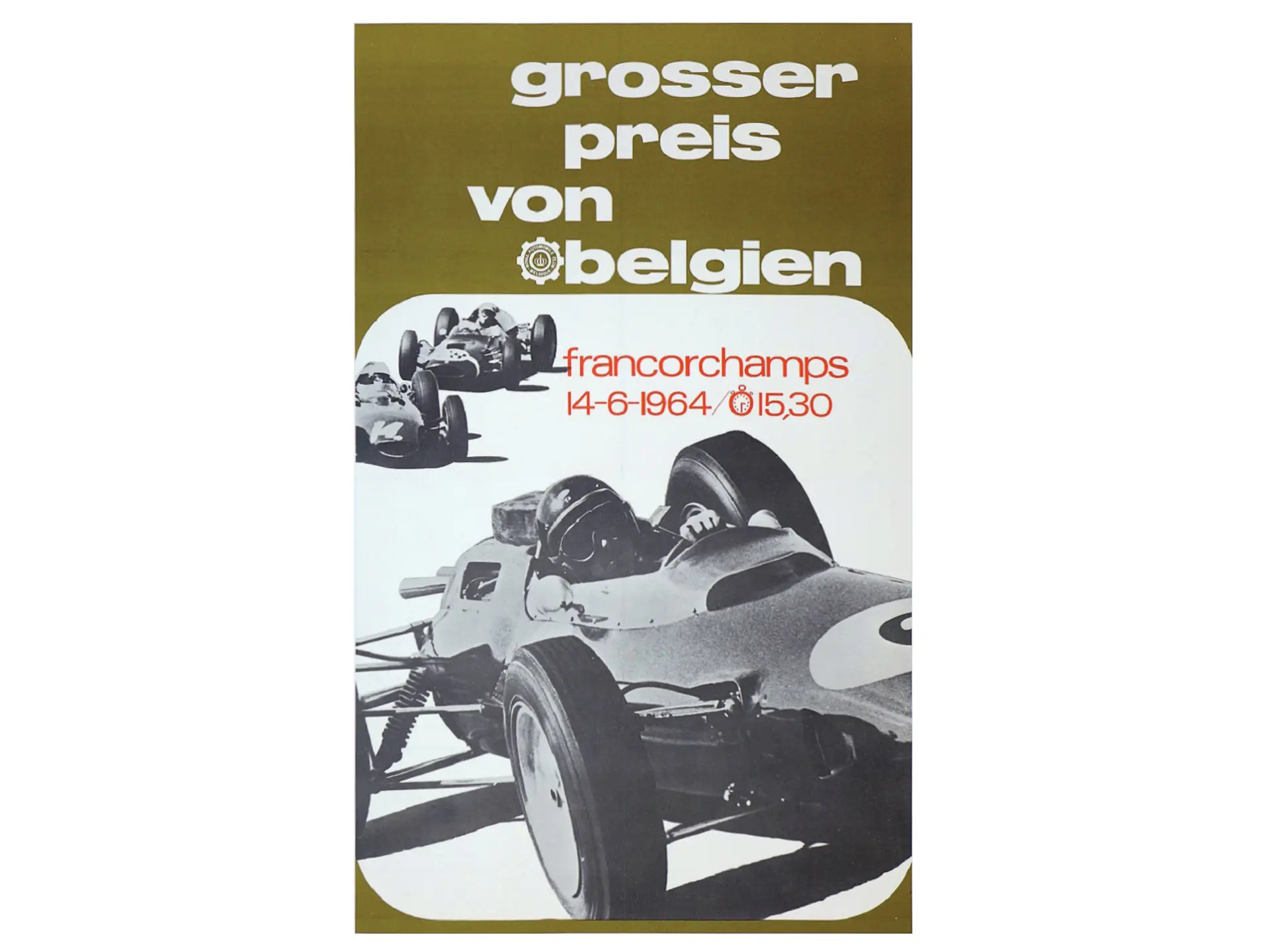 Grosser Preis von Belgien, Francorchamps, 1964 | Original Racing ...