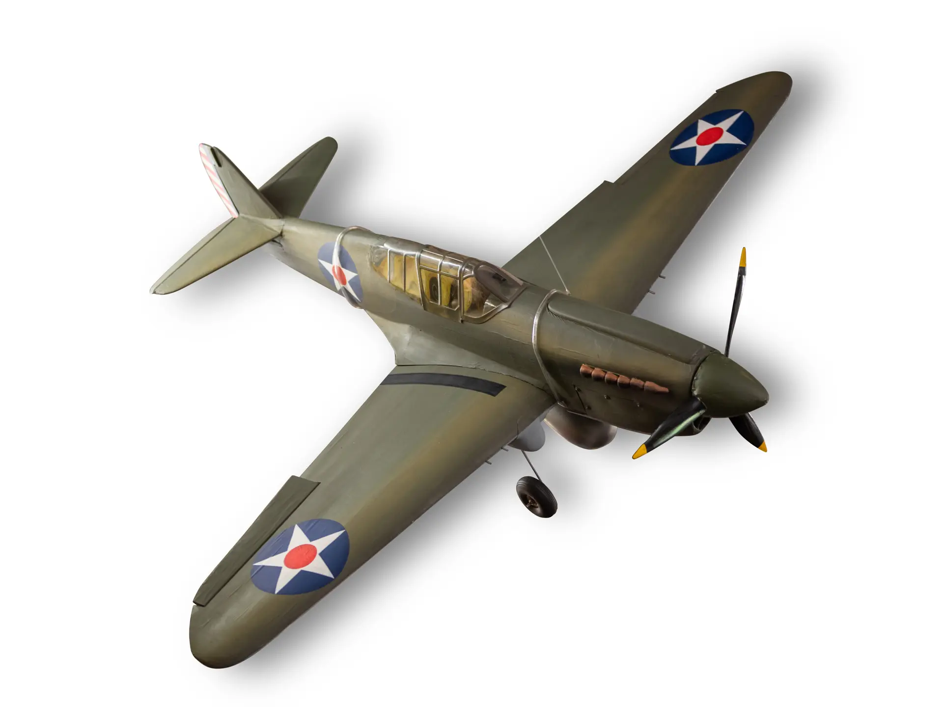 USAAF Curtiss P-40 Warhawk Model Airplane | Gene Ponder Collection | RM ...