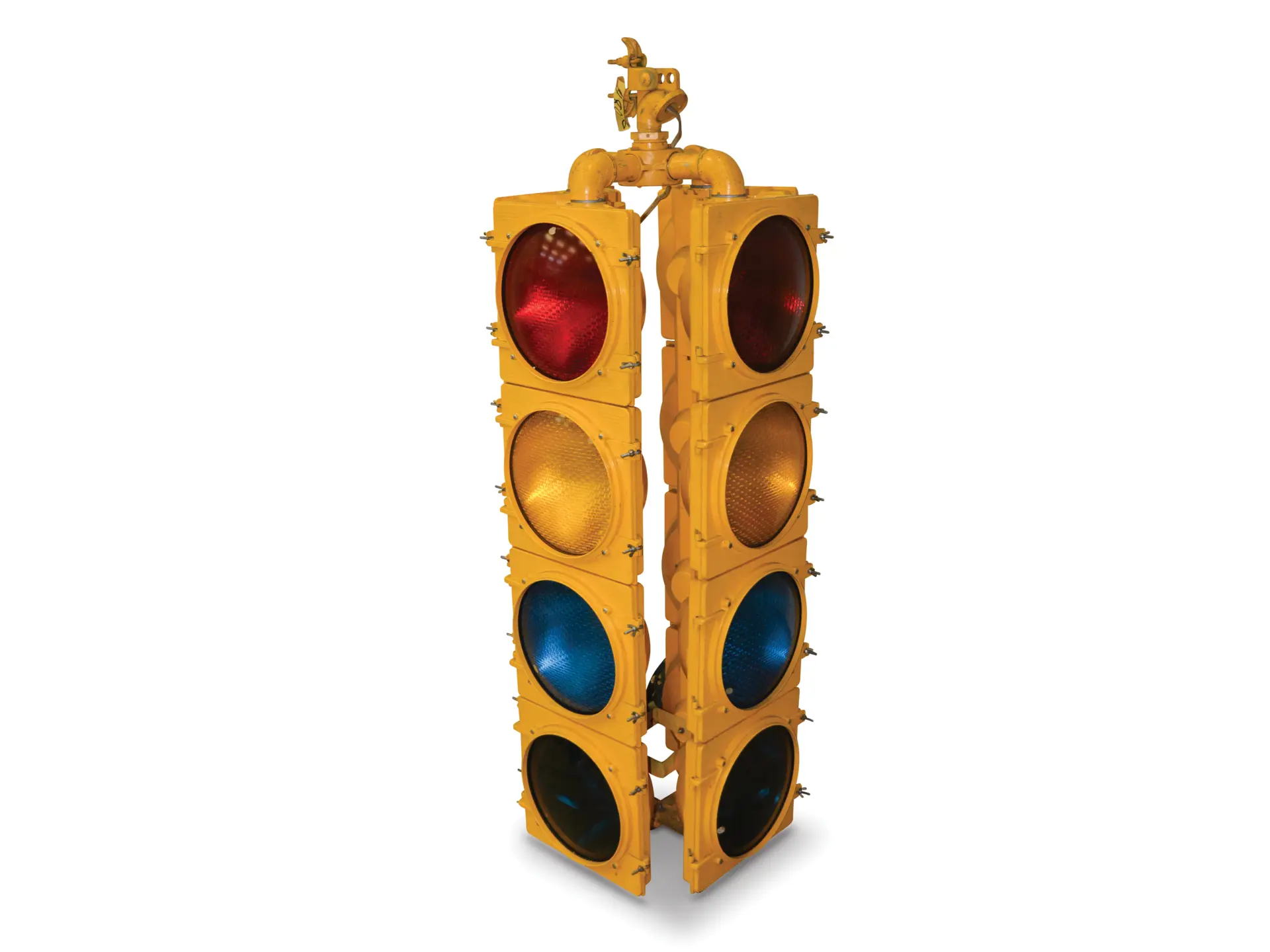 Large Four-Way Traffic Stop Light with Built in Flashers | Auburn Fall ...