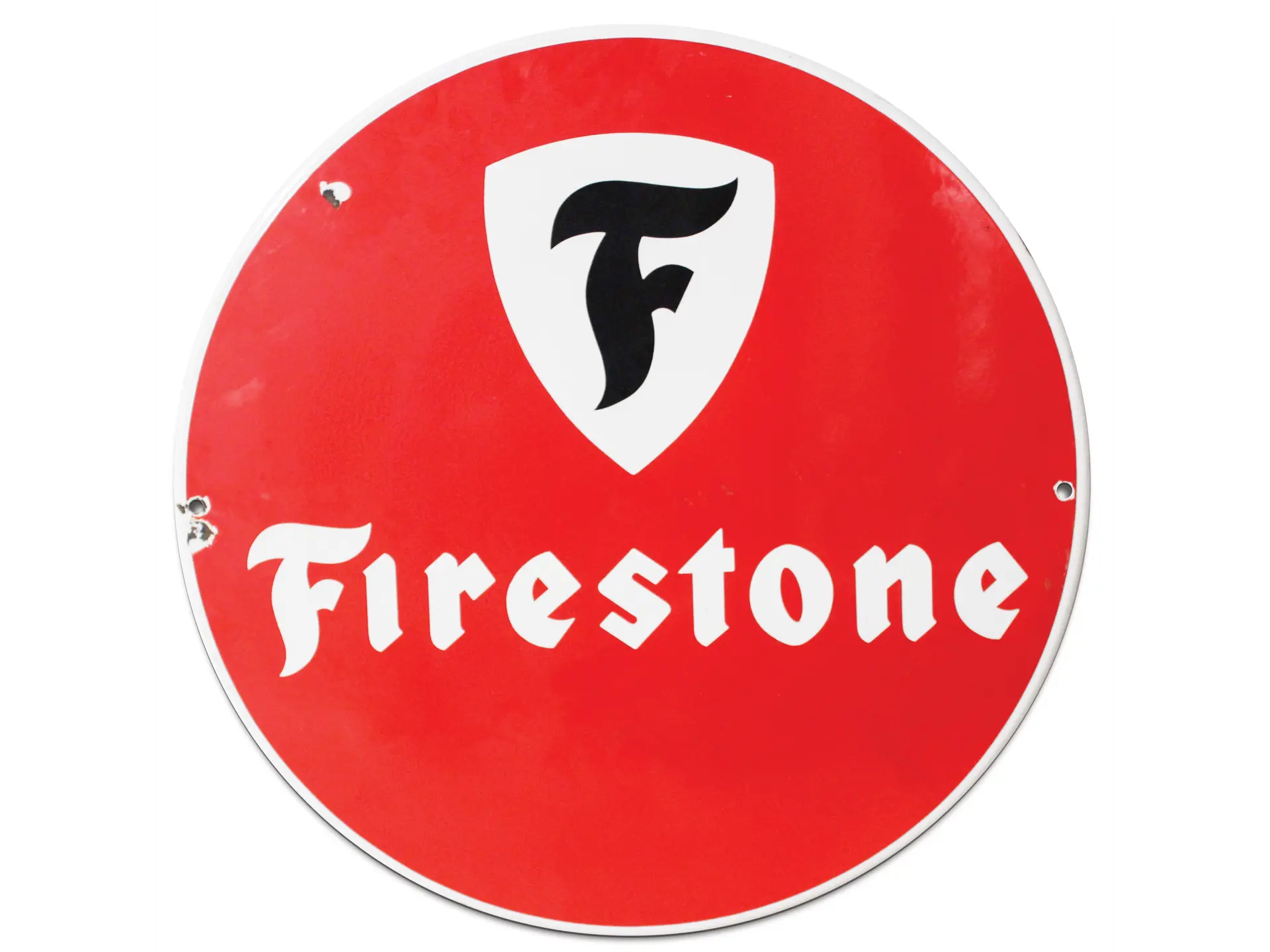 Firestone Porcelain Sign, German | Fort Lauderdale 2018 | RM Sotheby's