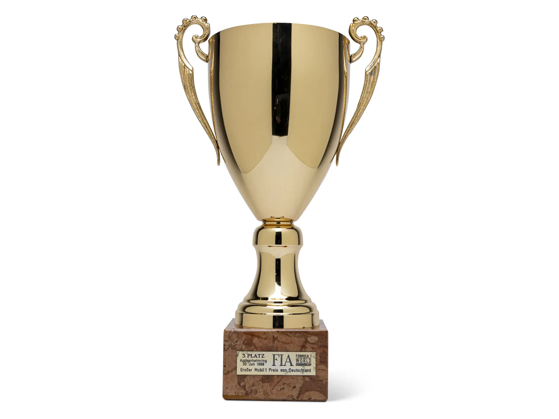 1989 German Grand Prix 3rd-Place Trophy | Nigel Mansell’s Legacy ...