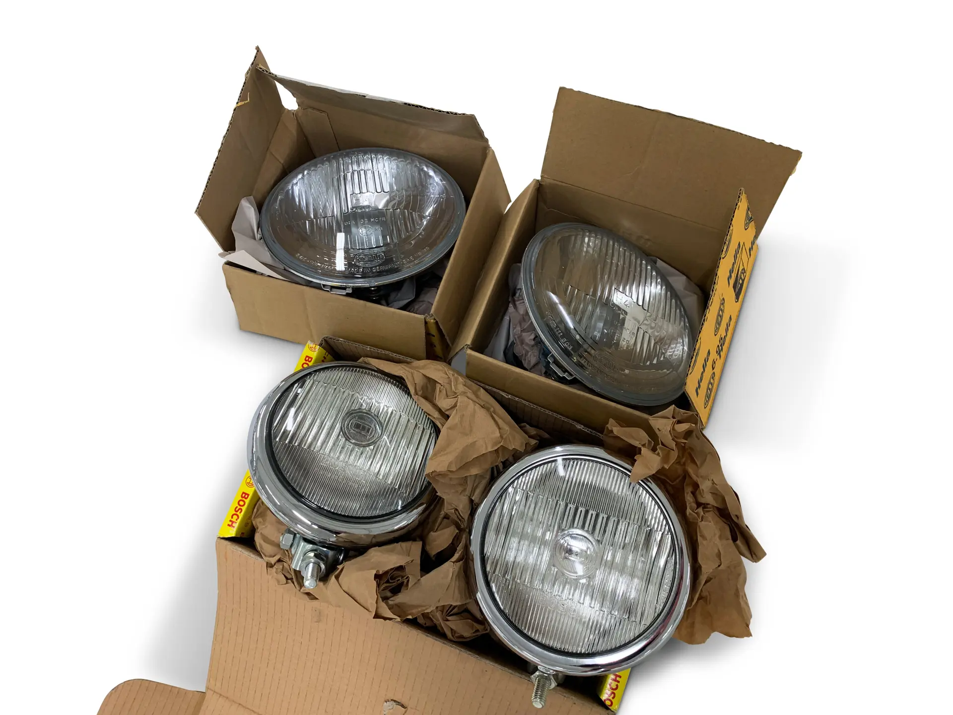 Porsche Hella Headlights and Bosch Fog Lamps | The White Collection ...