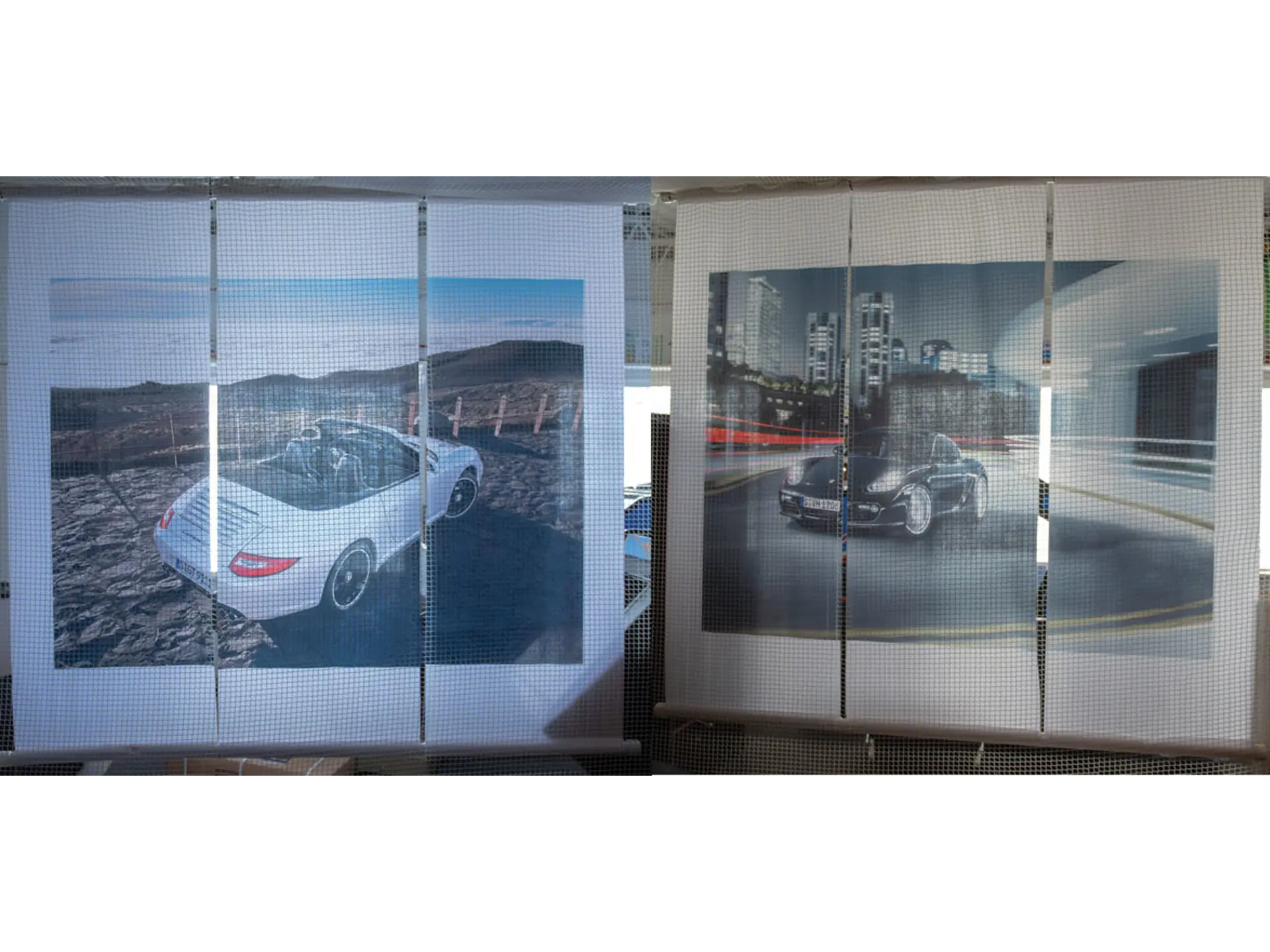 Porsche 911 Carrera Cabriolet and Cayman Dealership Banners | The Taj ...