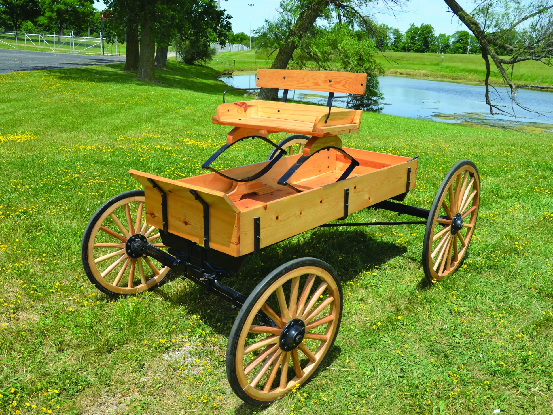 Miniature Buckboard wagon by Justin Carriage works | Auburn Fall 2016 ...