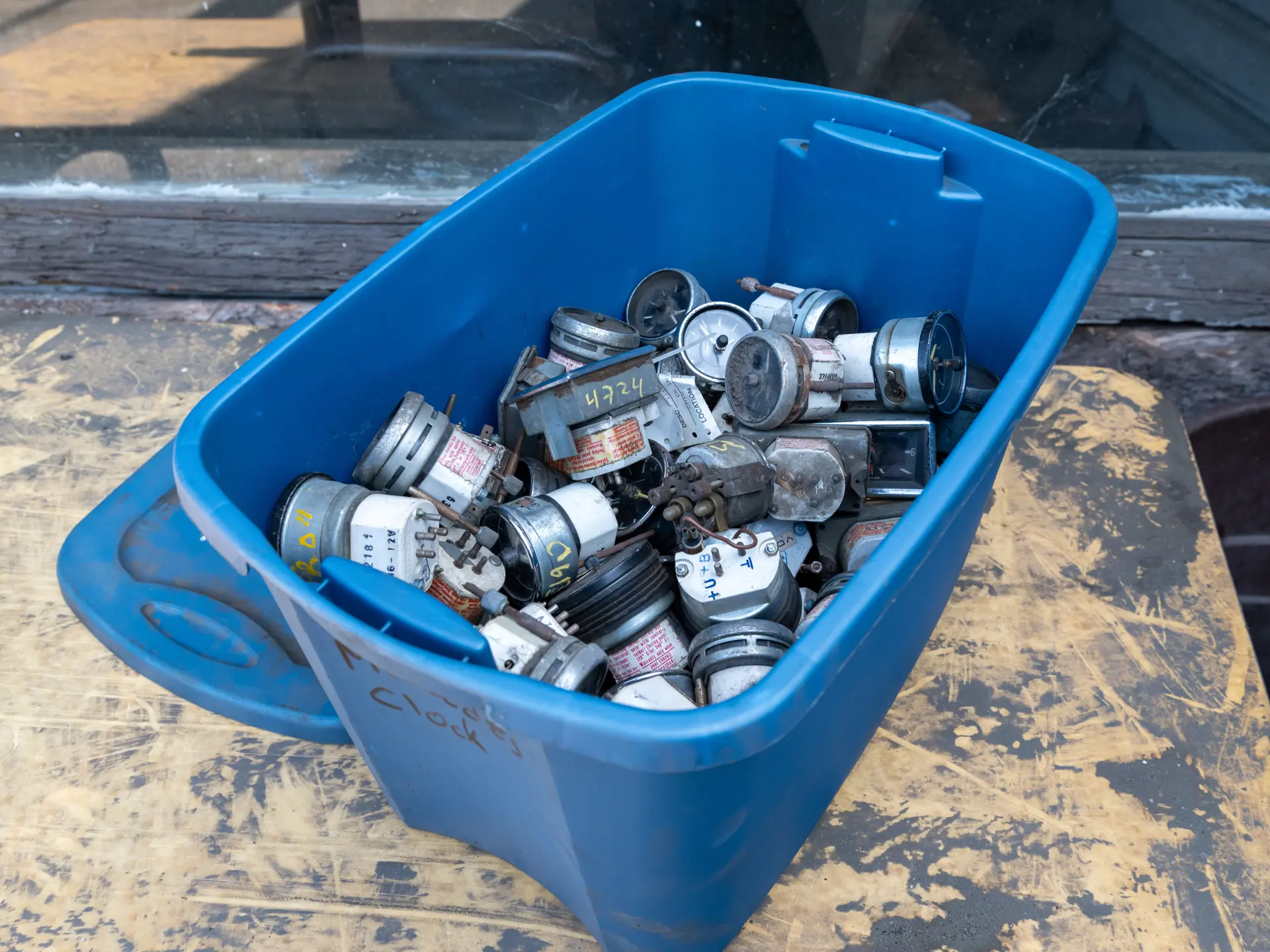 Mercedes-Benz Dash Clocks | The Junkyard: The Rudi Klein Collection ...