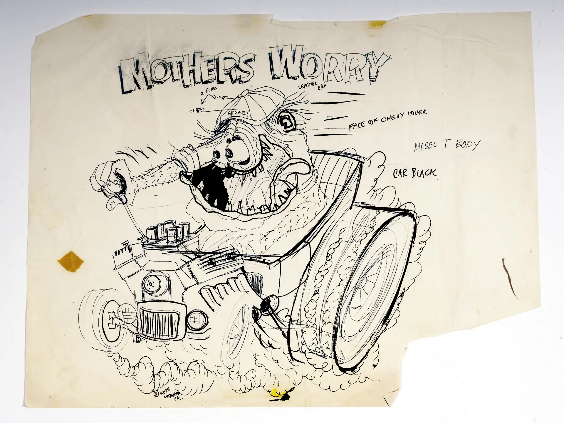 Ed "Big Daddy" Roth - Mother's Worry | The Brucker Collection | RM ...