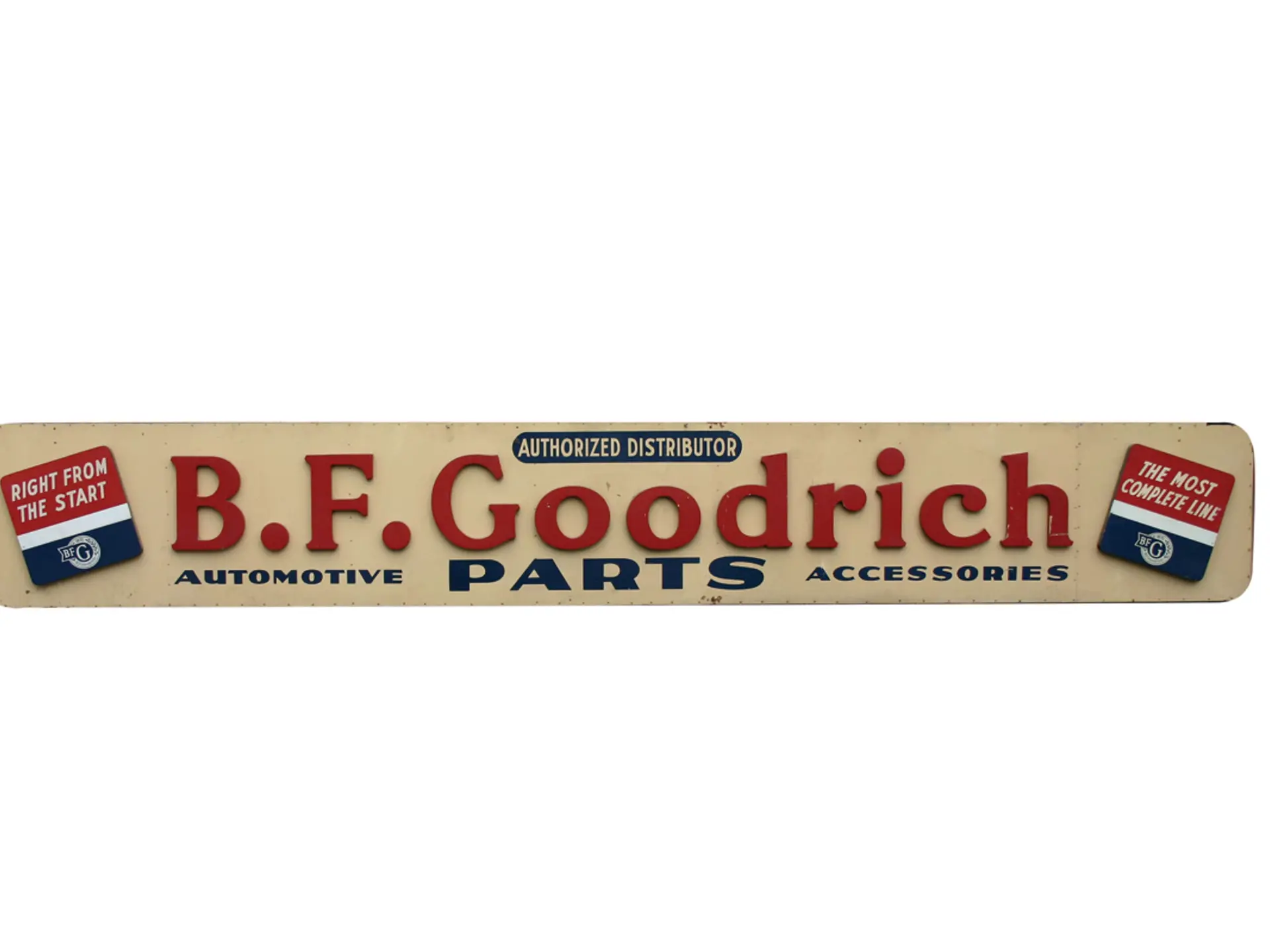 B.F. GOODRICH SIGN | Private Collection of Tom & Marlene Stackhouse ...