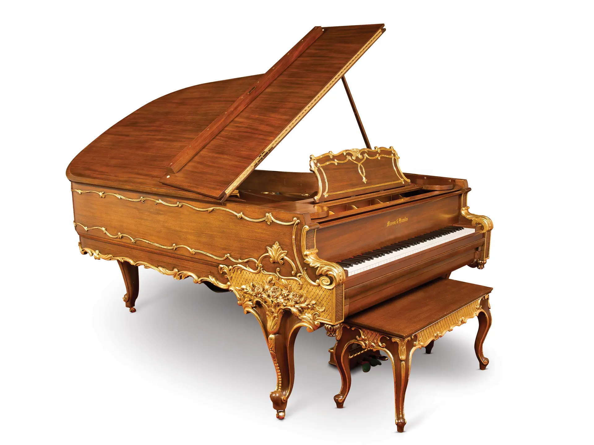 1925 Mason & Hamlin Style BB 6-Foot, 11-Inch Grand Piano with Ampico ...