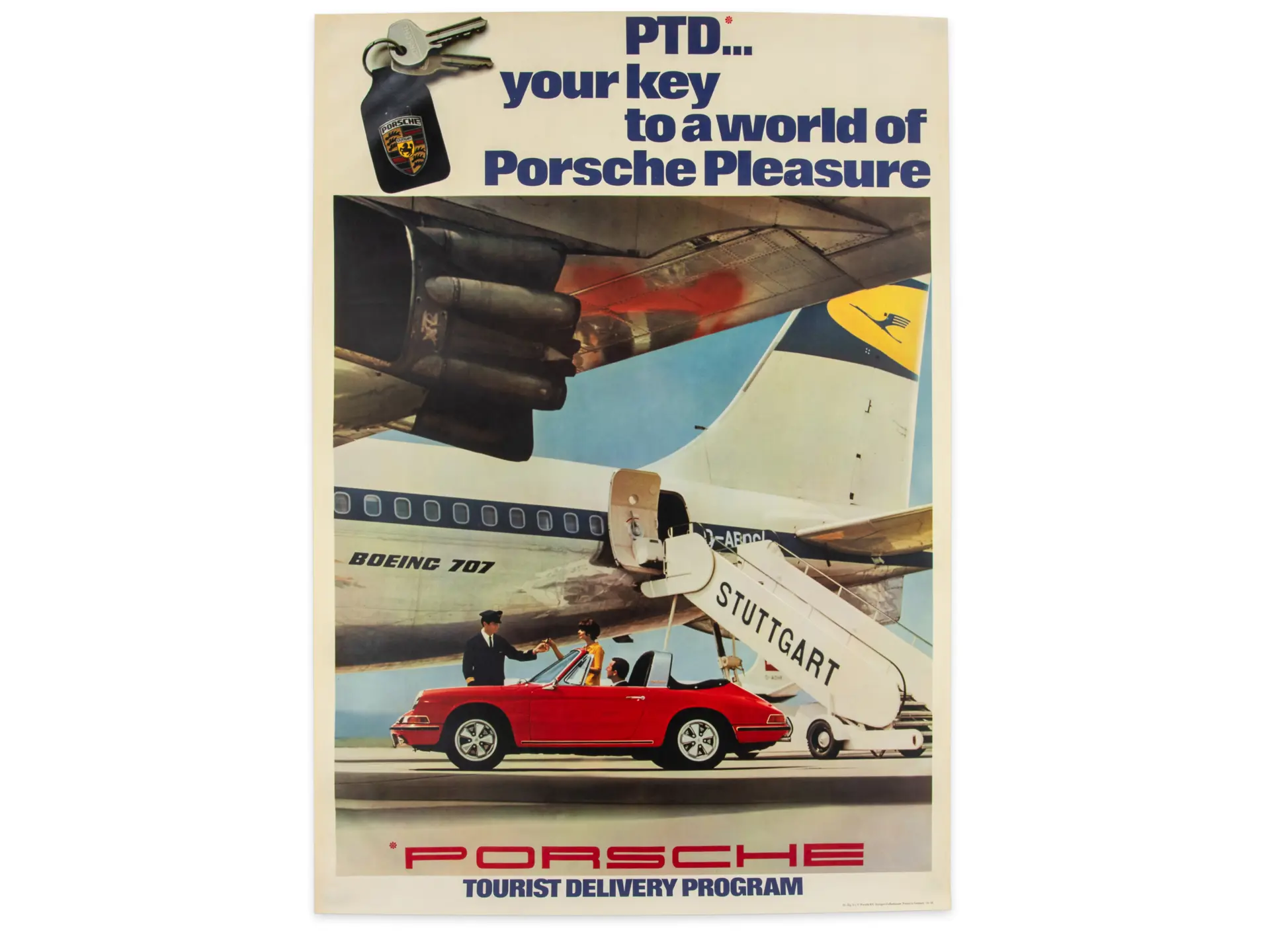"PTD…your key to a world of Porsche Pleasure" Porsche Tourist Delivery ...