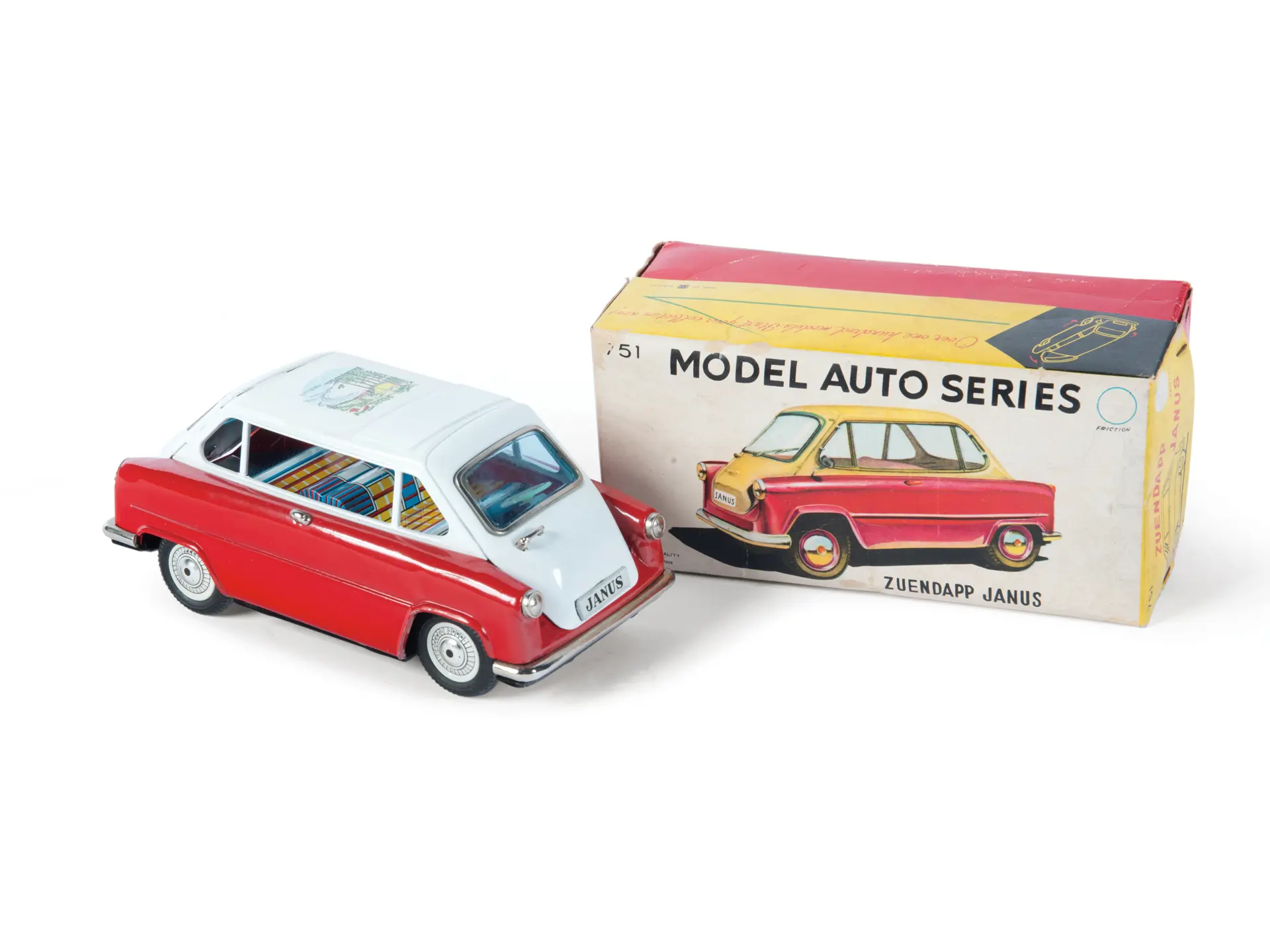 Bandai Zündapp Janus Toy Car and Original Box | The Bruce Weiner ...