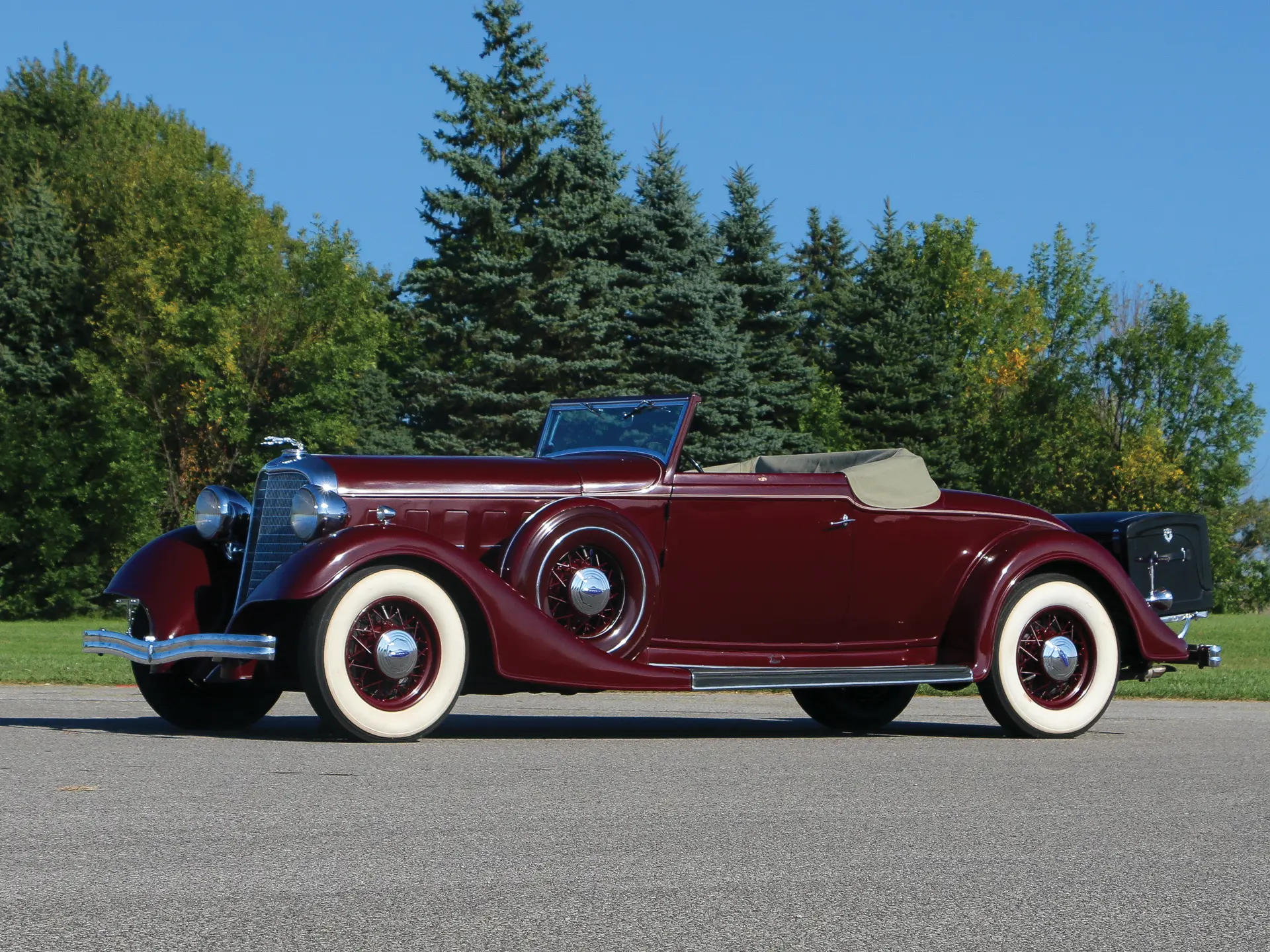 1934 Lincoln Model KB Convertible Roadster by LeBaron | Hershey 2018 ...
