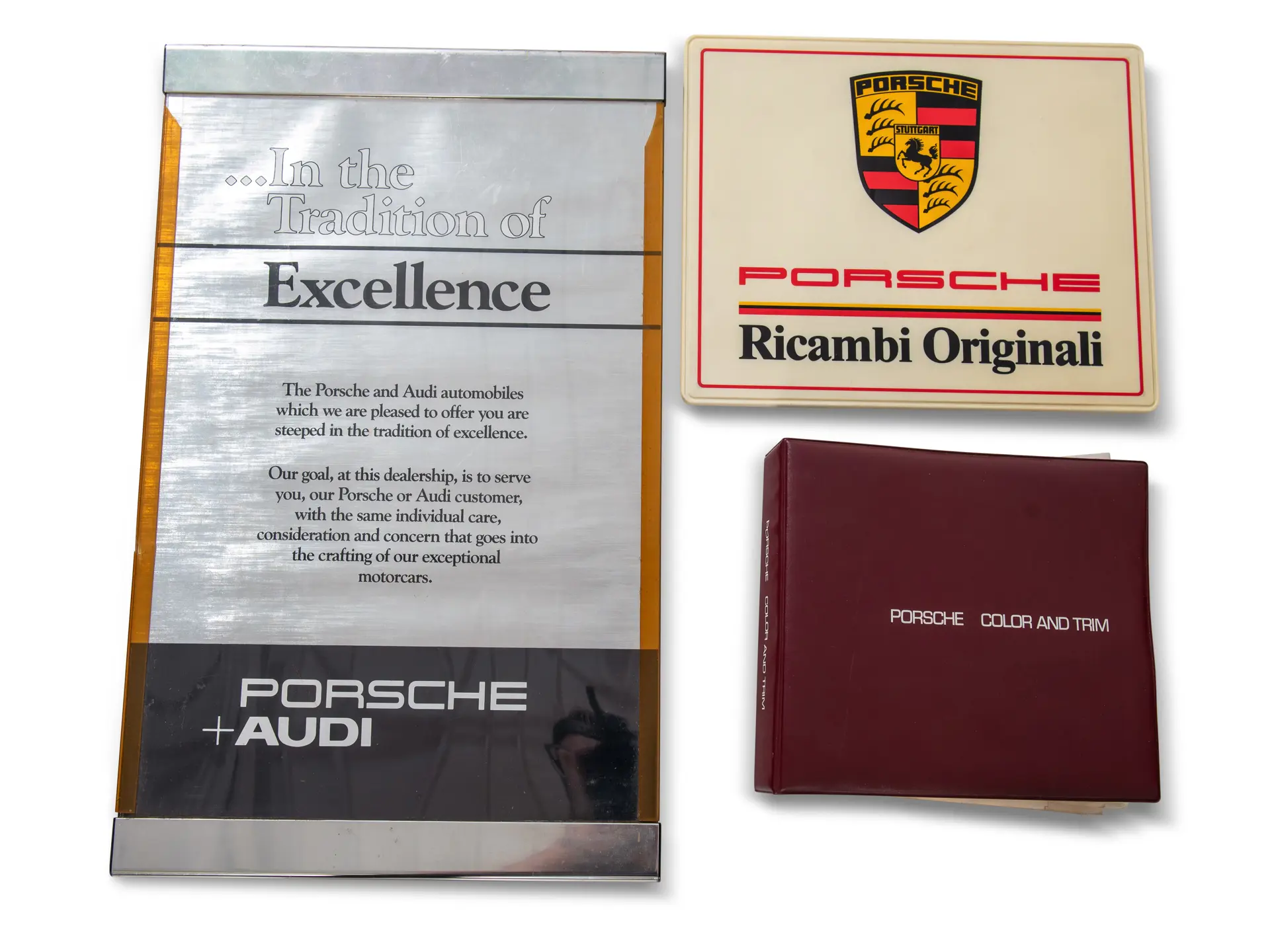 Porsche Signs | The White Collection | RM Sotheby's