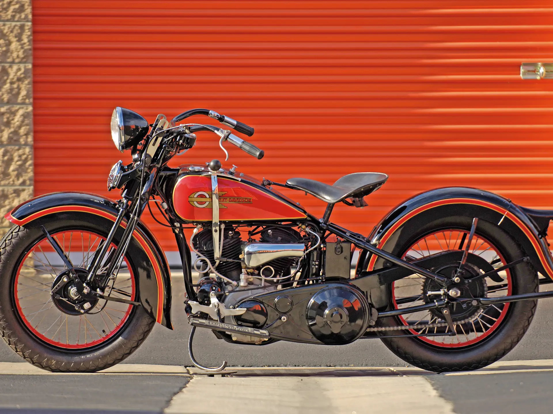 1936 Harley-Davidson VLD Sport Solo | Hershey 2012 | RM Sotheby's